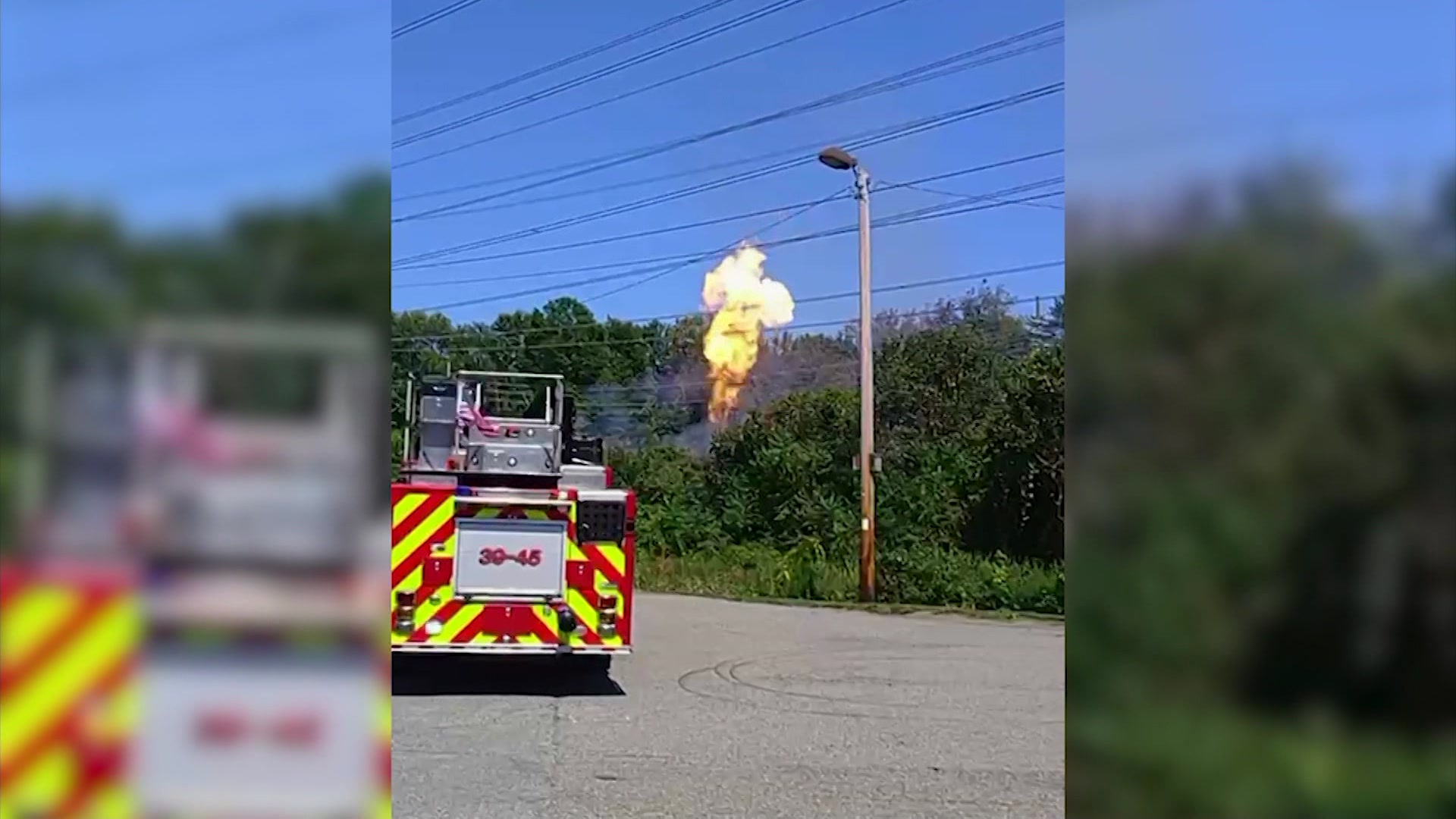 Gas line fire in Hopewell Junction leaves thousands without power