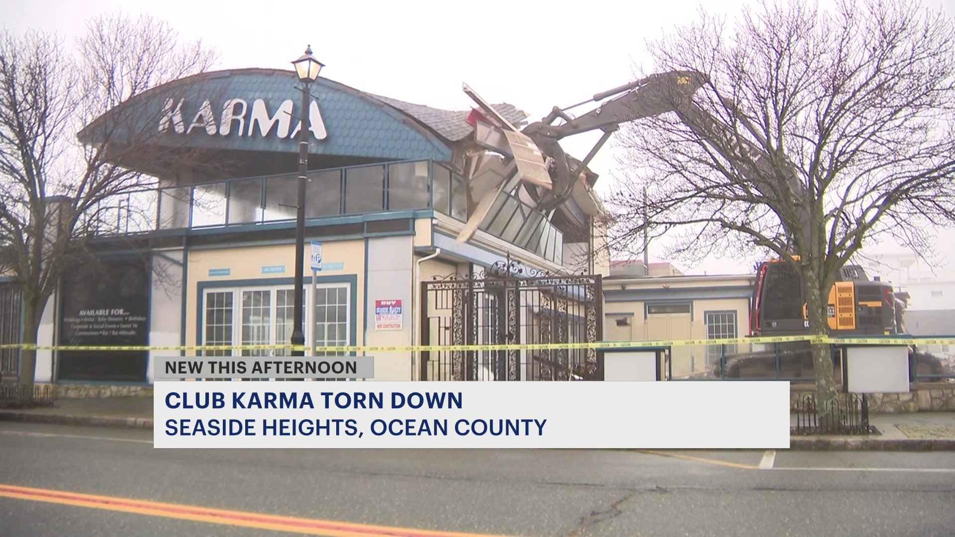 ‘Putting an end to the era’: Former Seaside Heights club Karma demolished