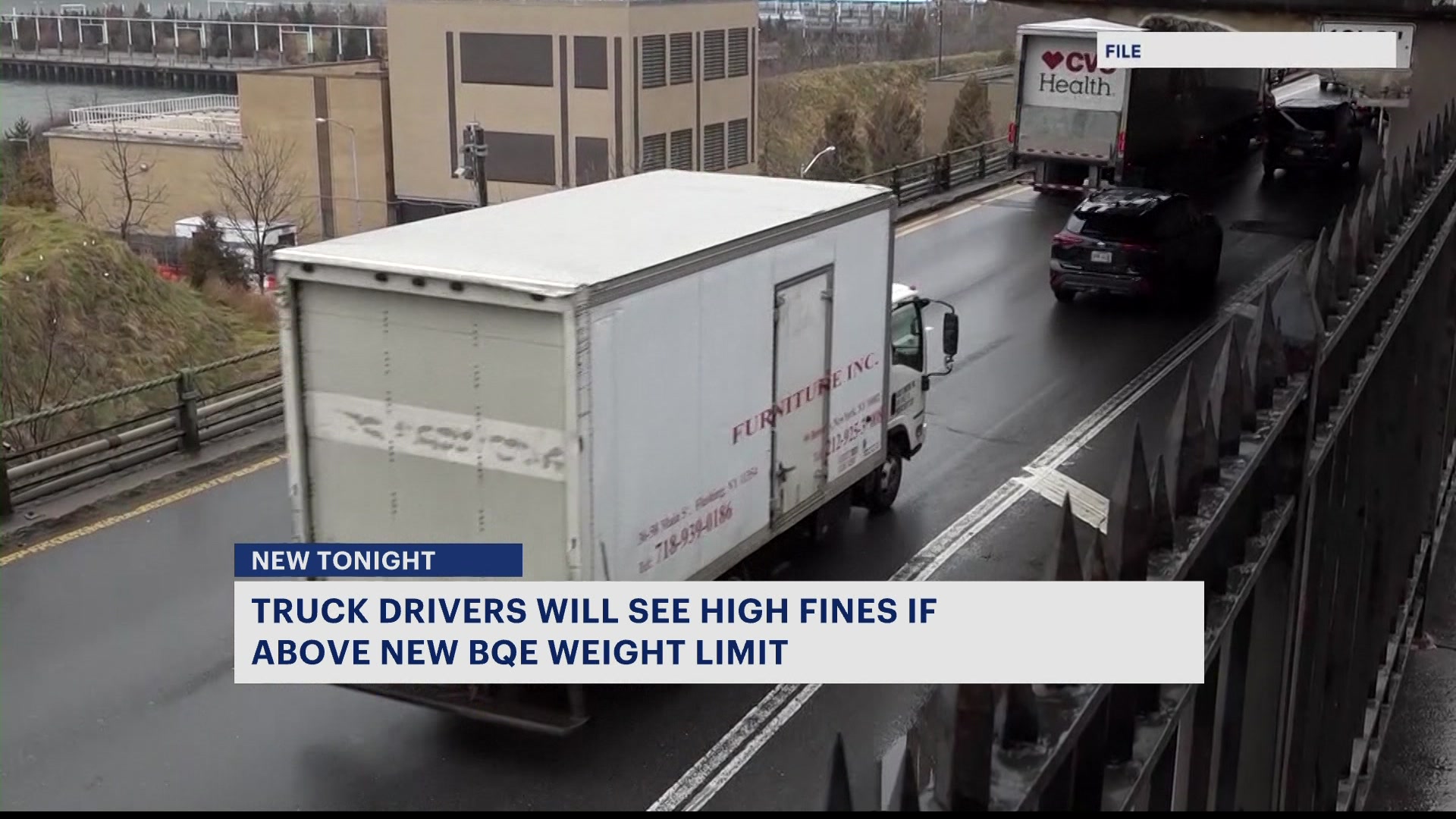 DOT to fine drivers caught with overweight vehicles on BQE, starting Monday
