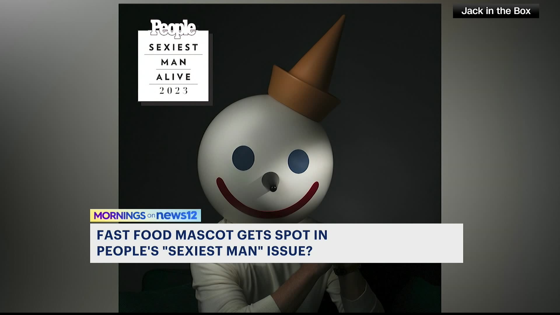 Jack In The Box Says Its Mascot Jack Box Will Be Included In Peoples Sexiest Man Alive