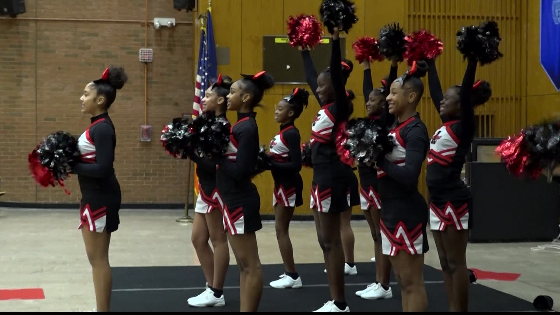 Brand-new cheerleading squad is making history