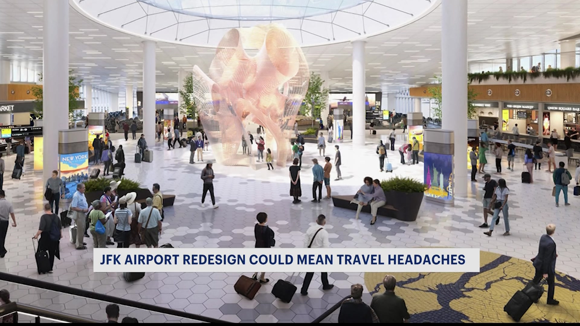 Almost $19B transformation project at JFK Airport takes flight, may ...