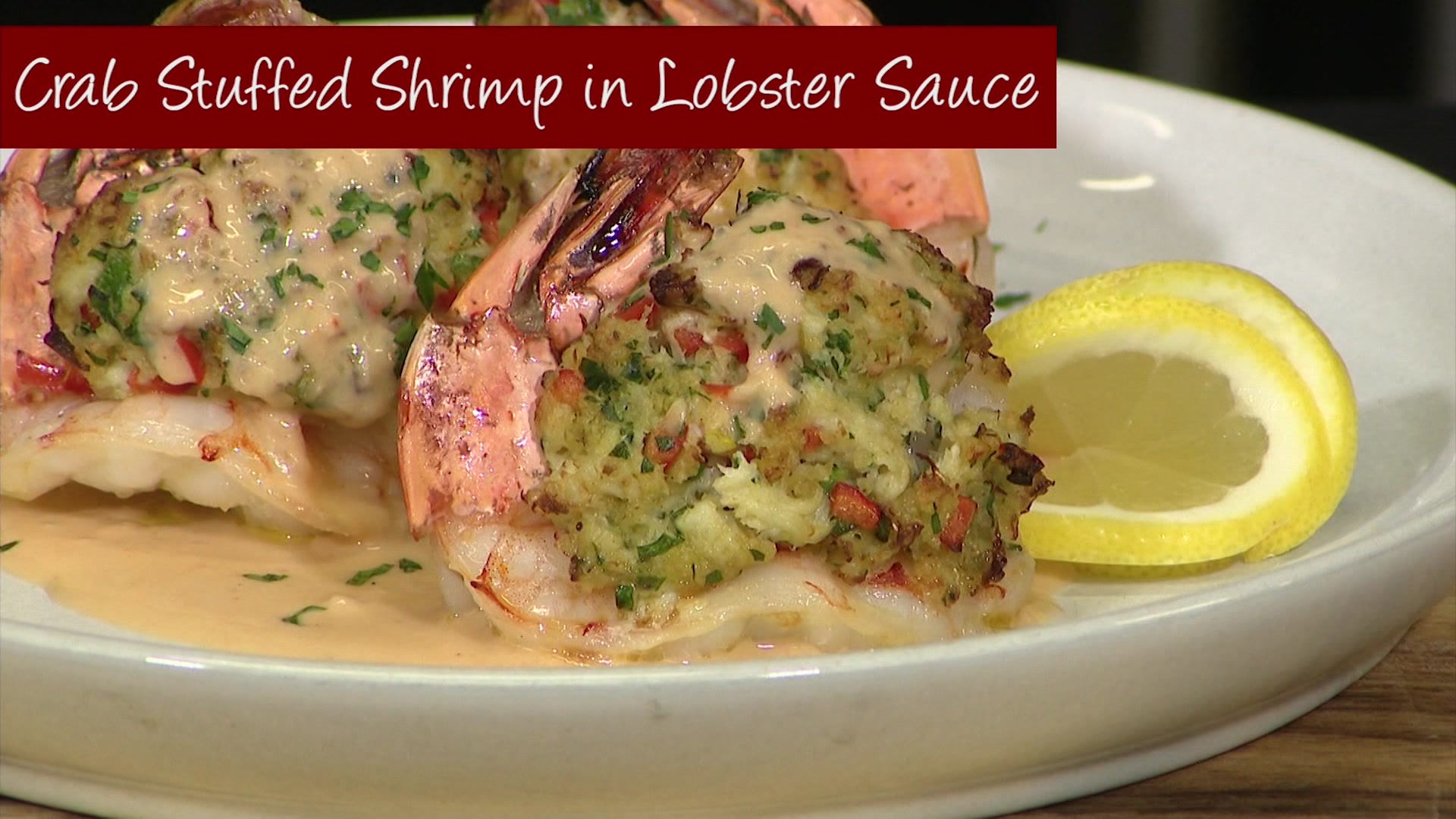 News 12 | Hudson Valley | Whats Cooking Crab Stuffed Shrimp In Lobster ...