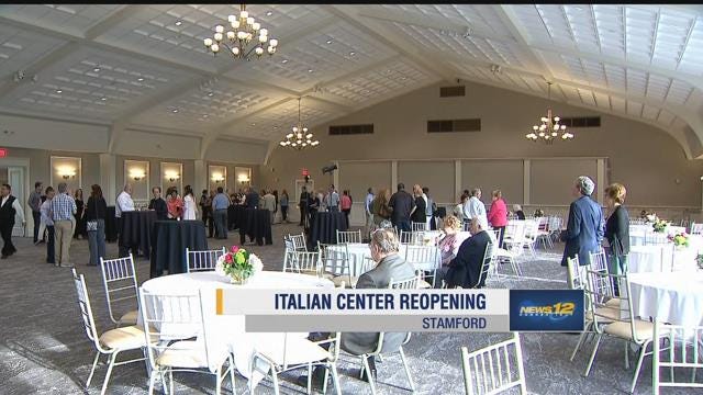 Italian Center of Stamford reopens after 2017 fire