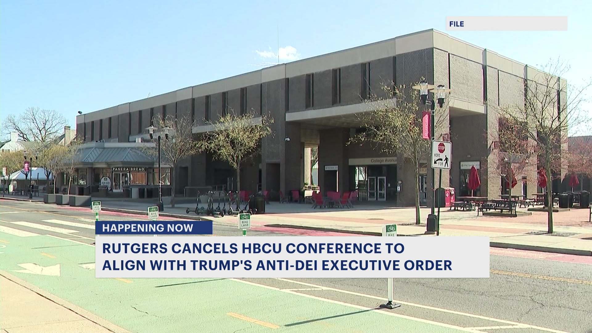 Rutgers cancels HBCU conference to align with Trump anti-DEI order