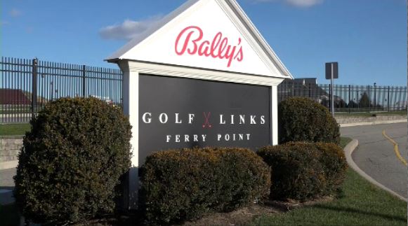 Bally’s to replace Trump Golf sign at Ferry Point golf course