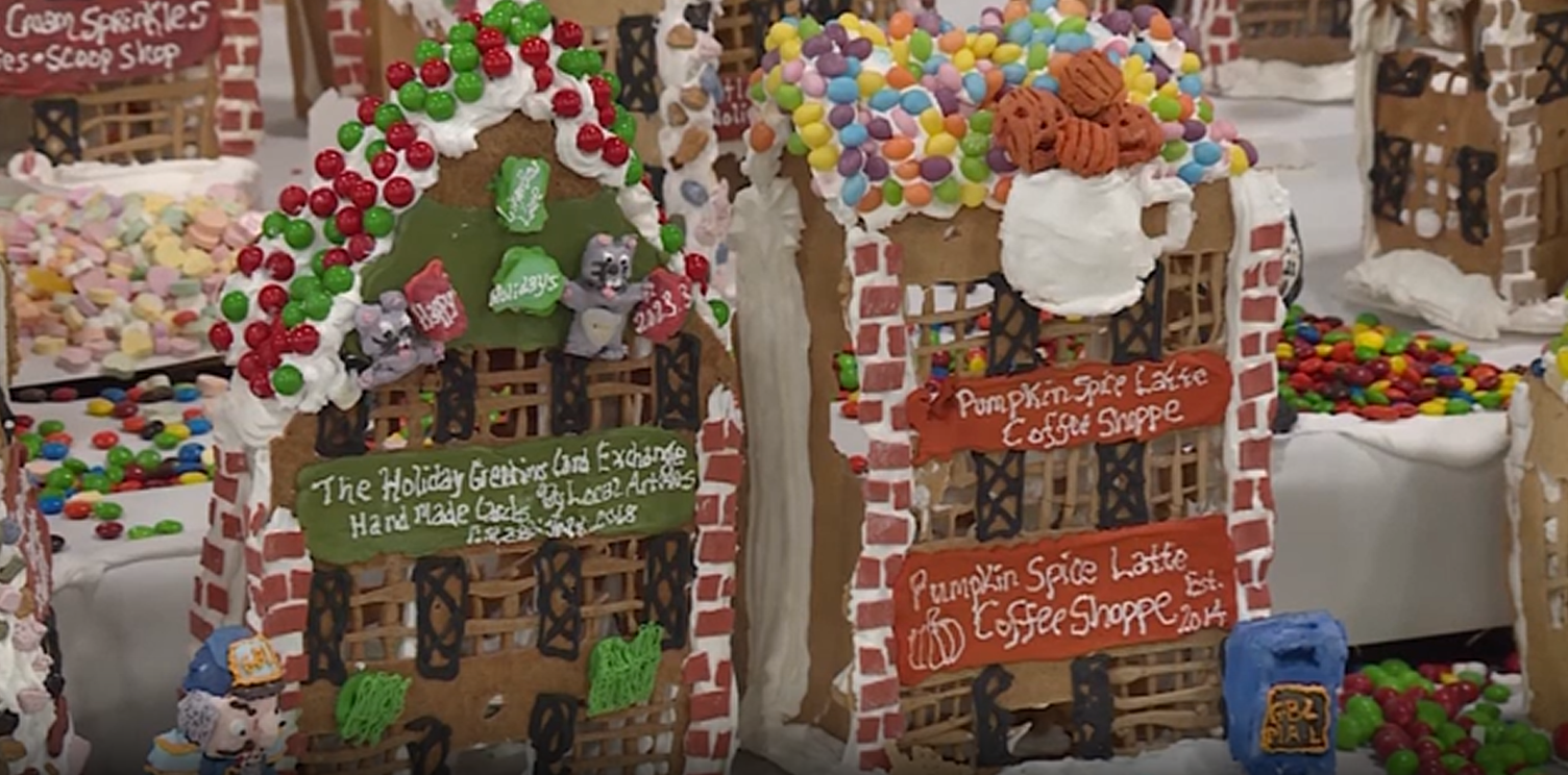 World's largest edible gingerbread village on display in Kansas City