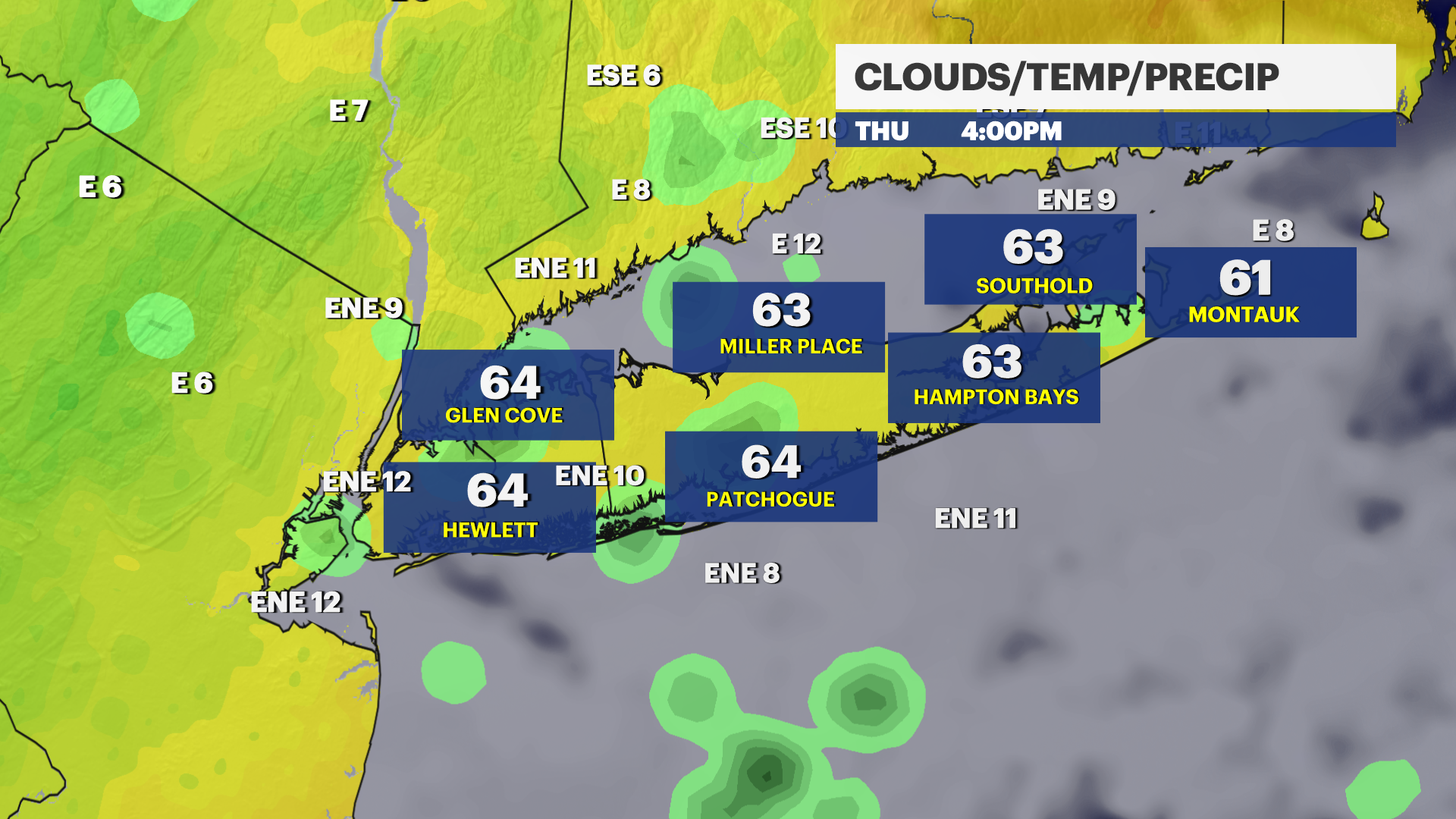 Another day of sun before rain arrives to end the workweek