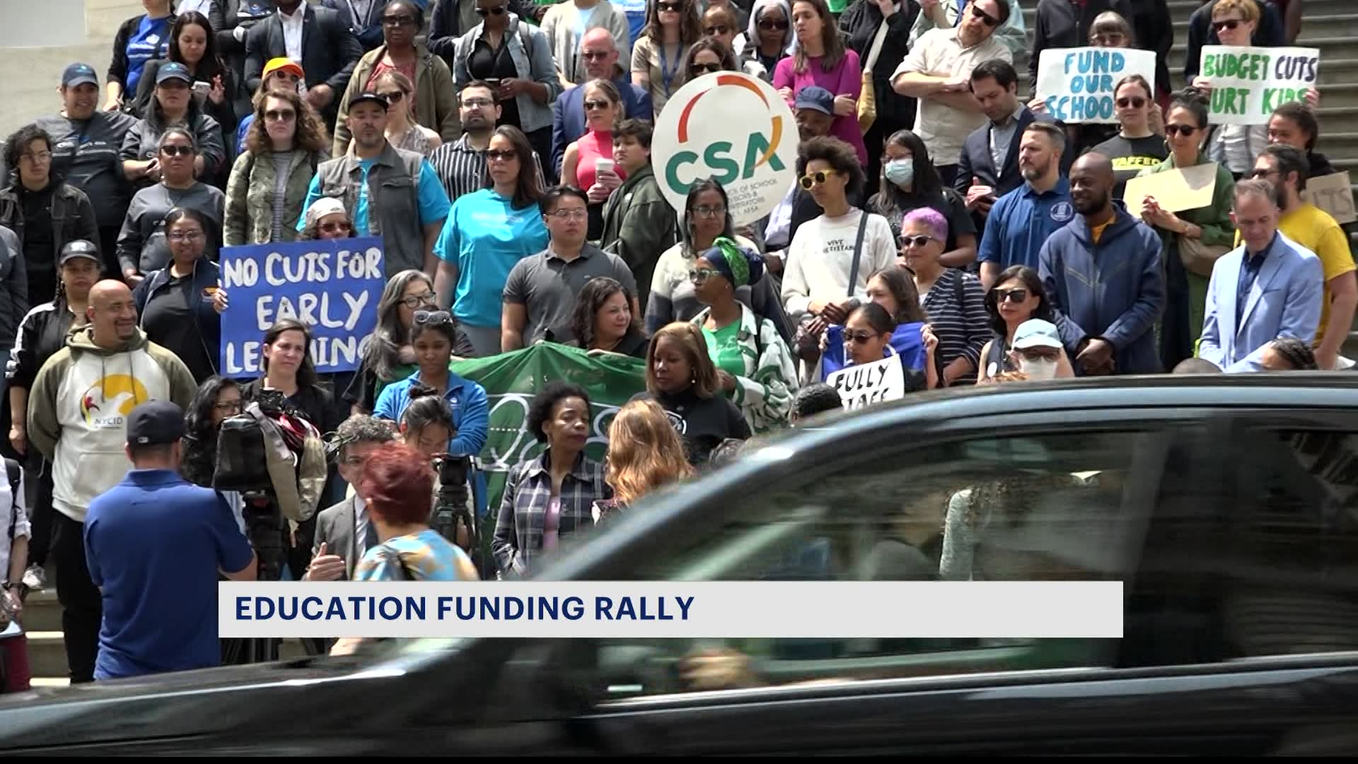 Advocates converge on DOE headquarters to protest potential budget cuts ...