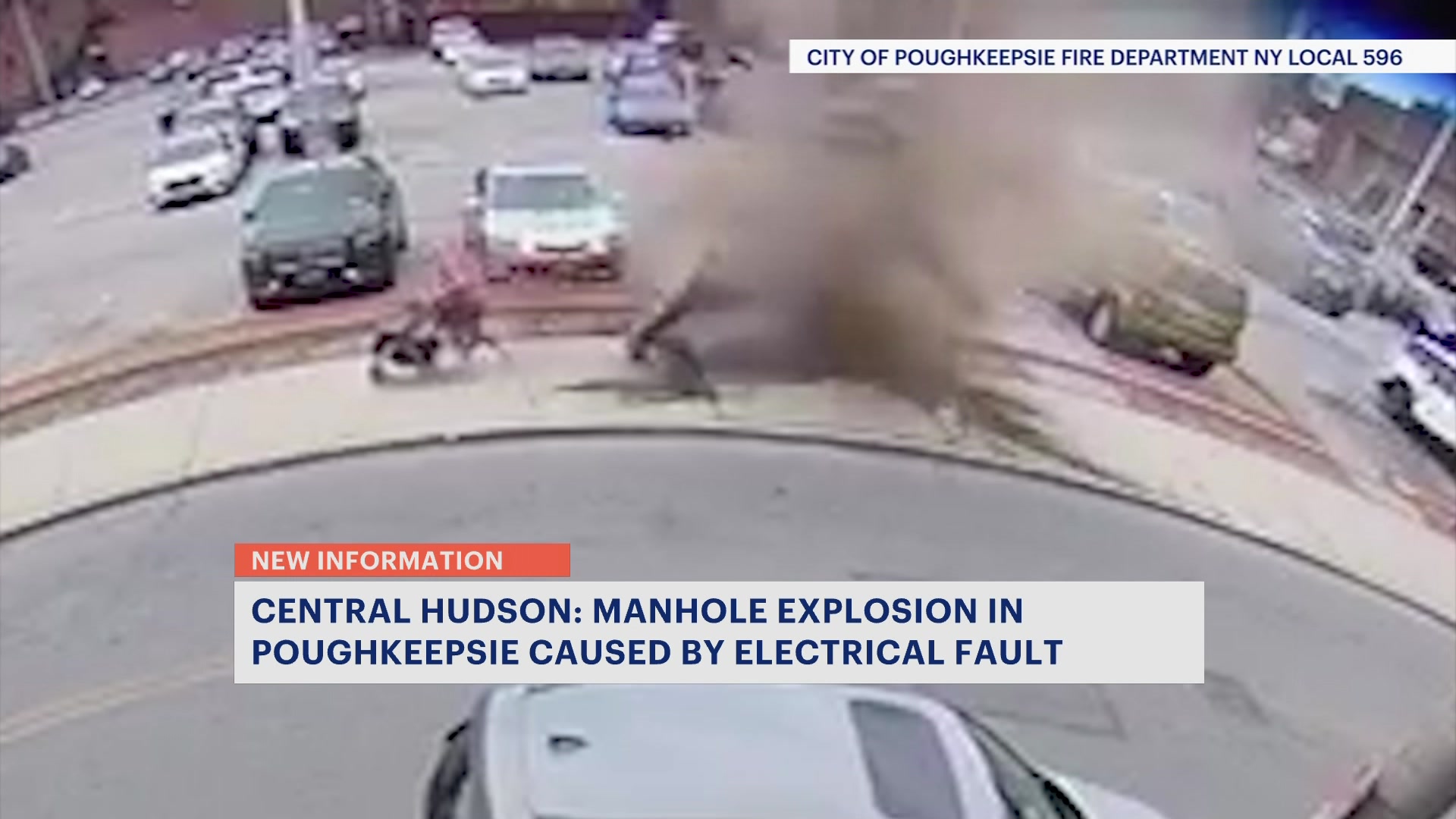 News 12 | Hudson Valley | Utility Poughkeepsie Manhole Explosion Caused ...