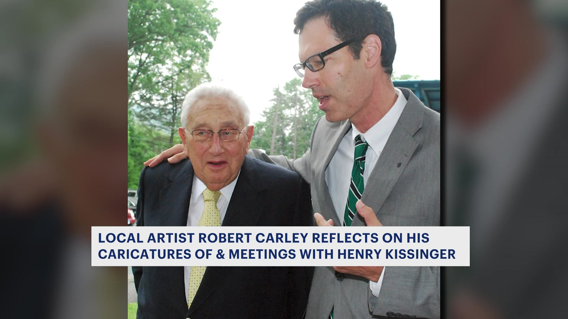 Local artist reflects on his meetings with Henry Kissinger