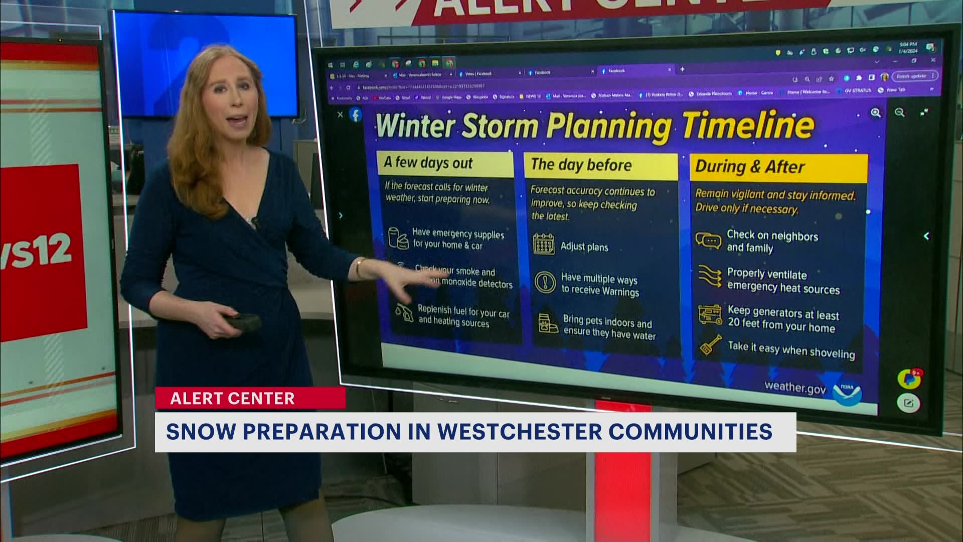 Municipalities share snow and ice alerts