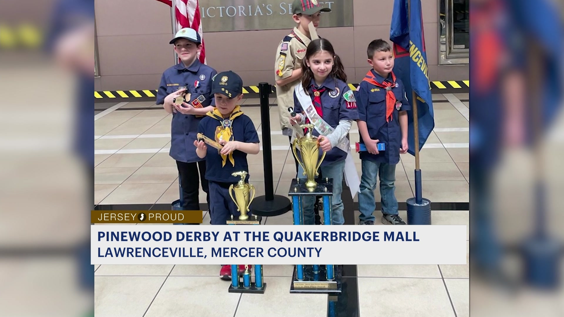 Jersey Proud: Pinewood Derby held at Quakerbridge Mall