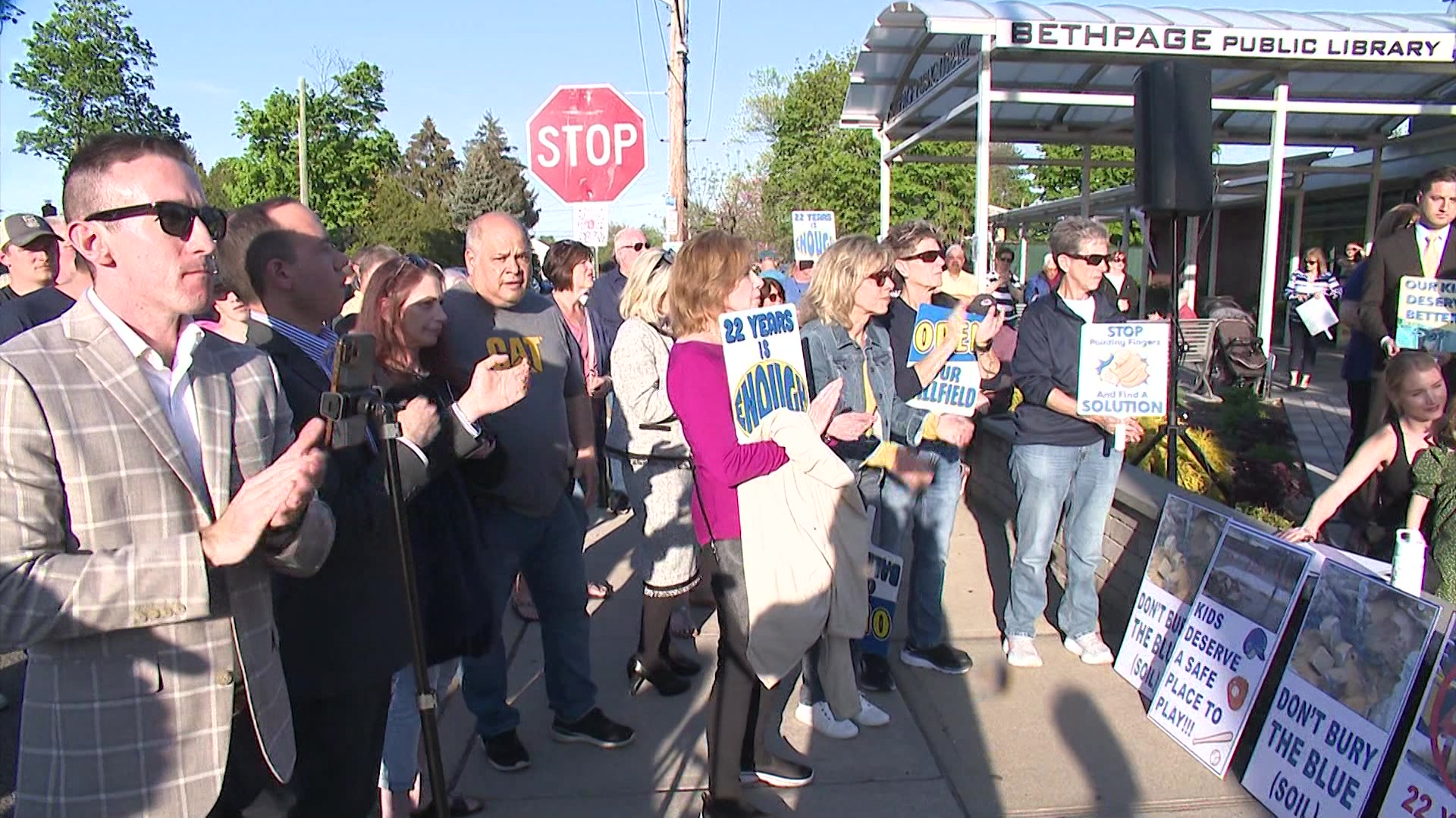 News 12 | Long Island | Residents Organize Rally To Demand Cleanup Of ...
