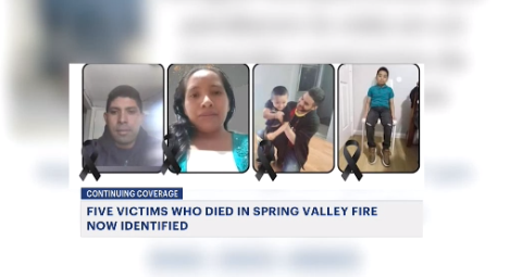 Officials: Five victims killed in Spring Valley house fire identified