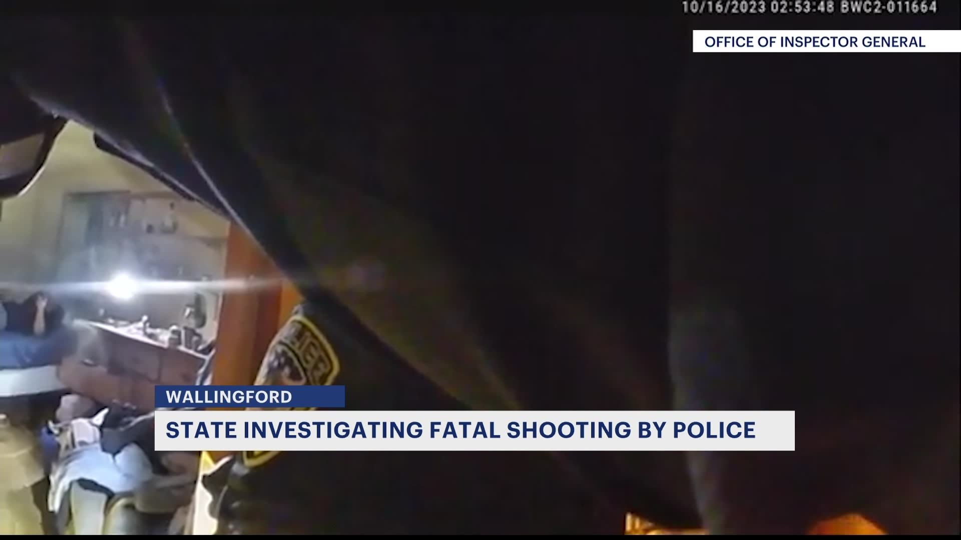 State inspector general releases video of fatal Wallingford shooting