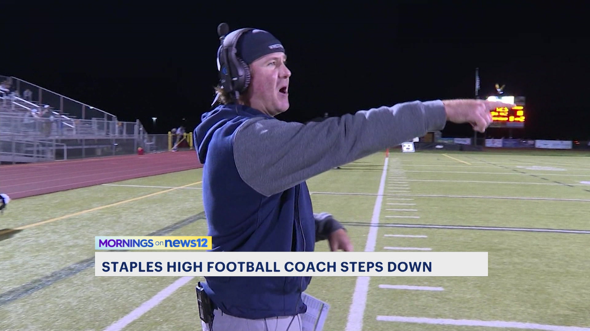 News 12 | New York | Staples High School football coach departs for ...