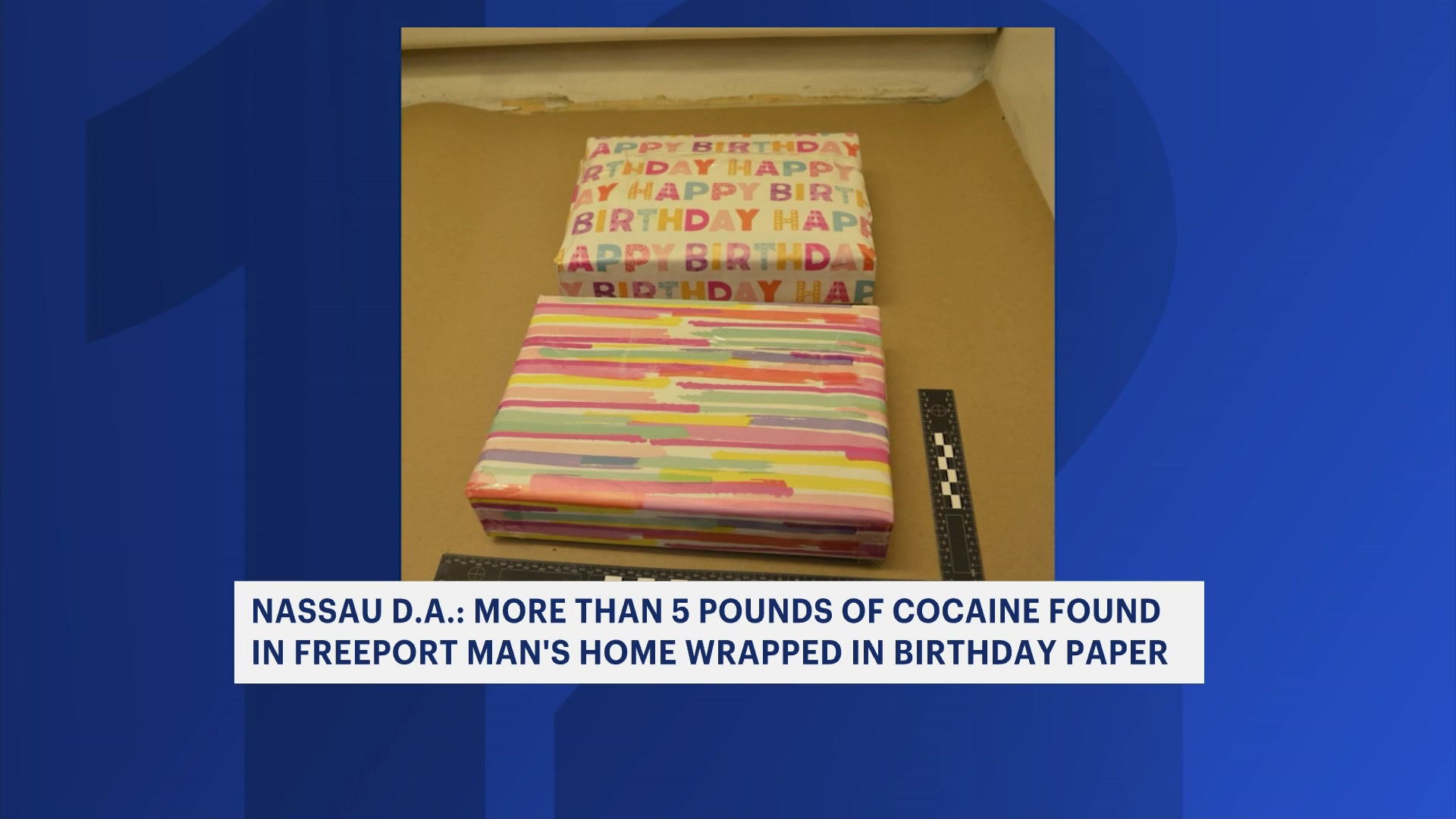 Nassau DA: 5 pounds of cocaine found in boxes wrapped like presents at ...