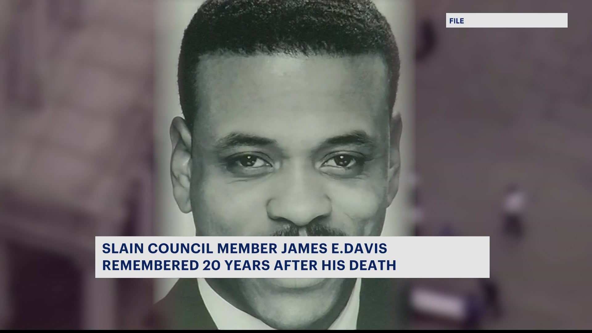 Colleagues, officials remember Councilmember James E. Davis nearly 20 ...