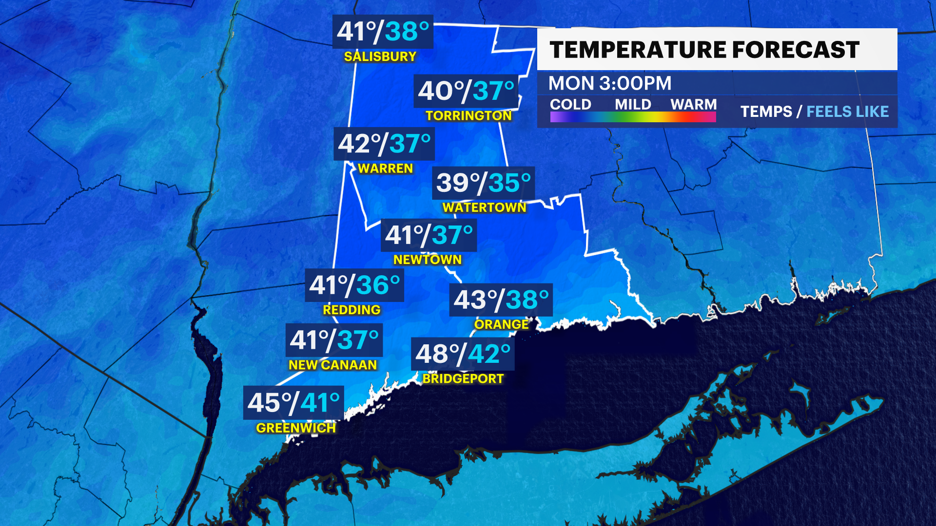 STORM WATCH: Rain overnight kicks off wet weather week in Connecticut