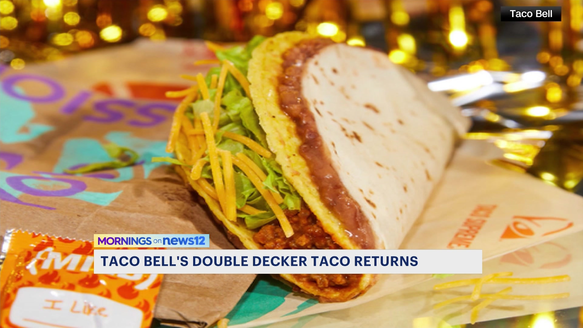 Taco Bell brings back the Double Decker Taco for a limited time
