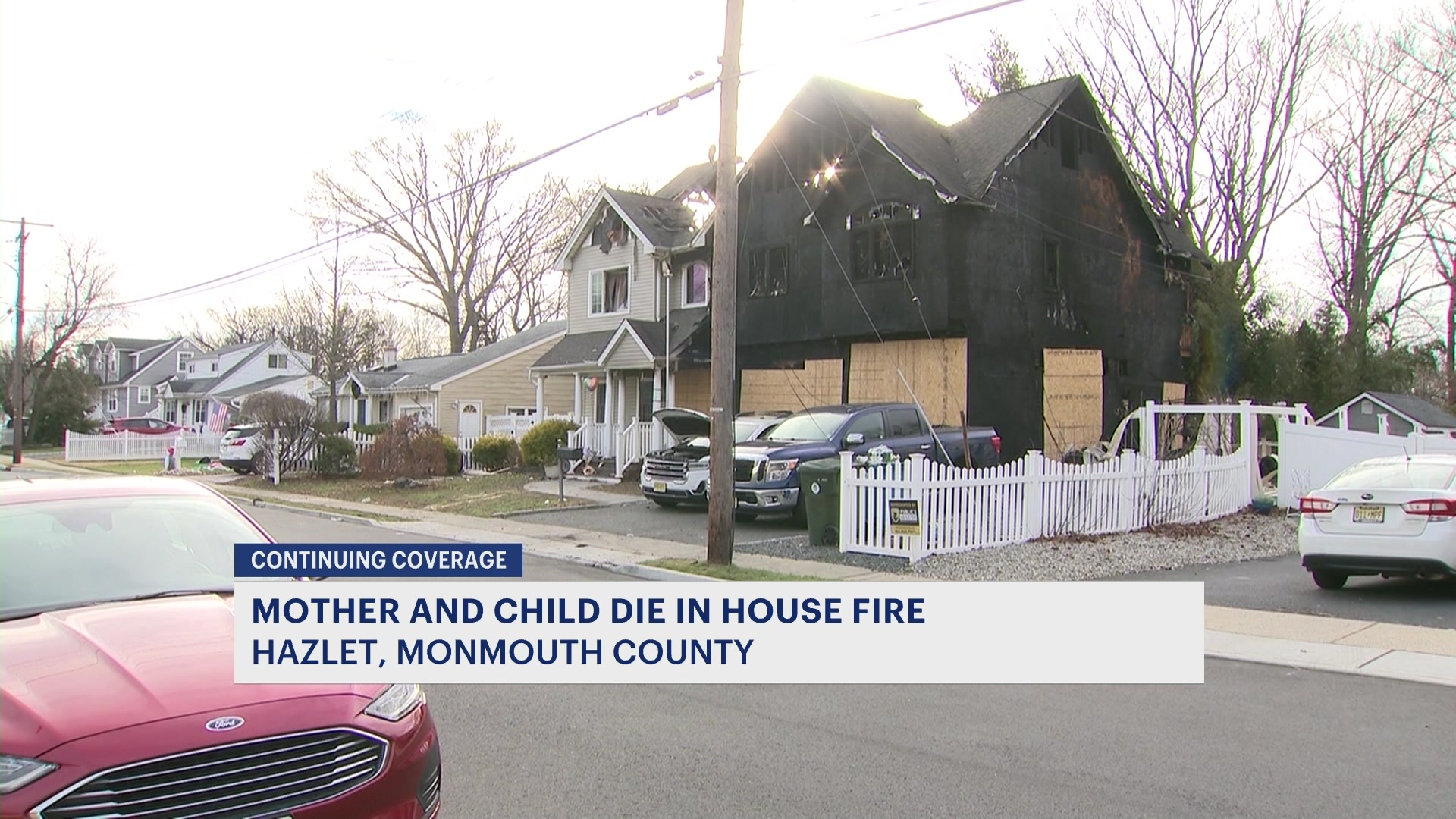 Monmouth County prosecutor: Mother and child killed in Hazlet fire