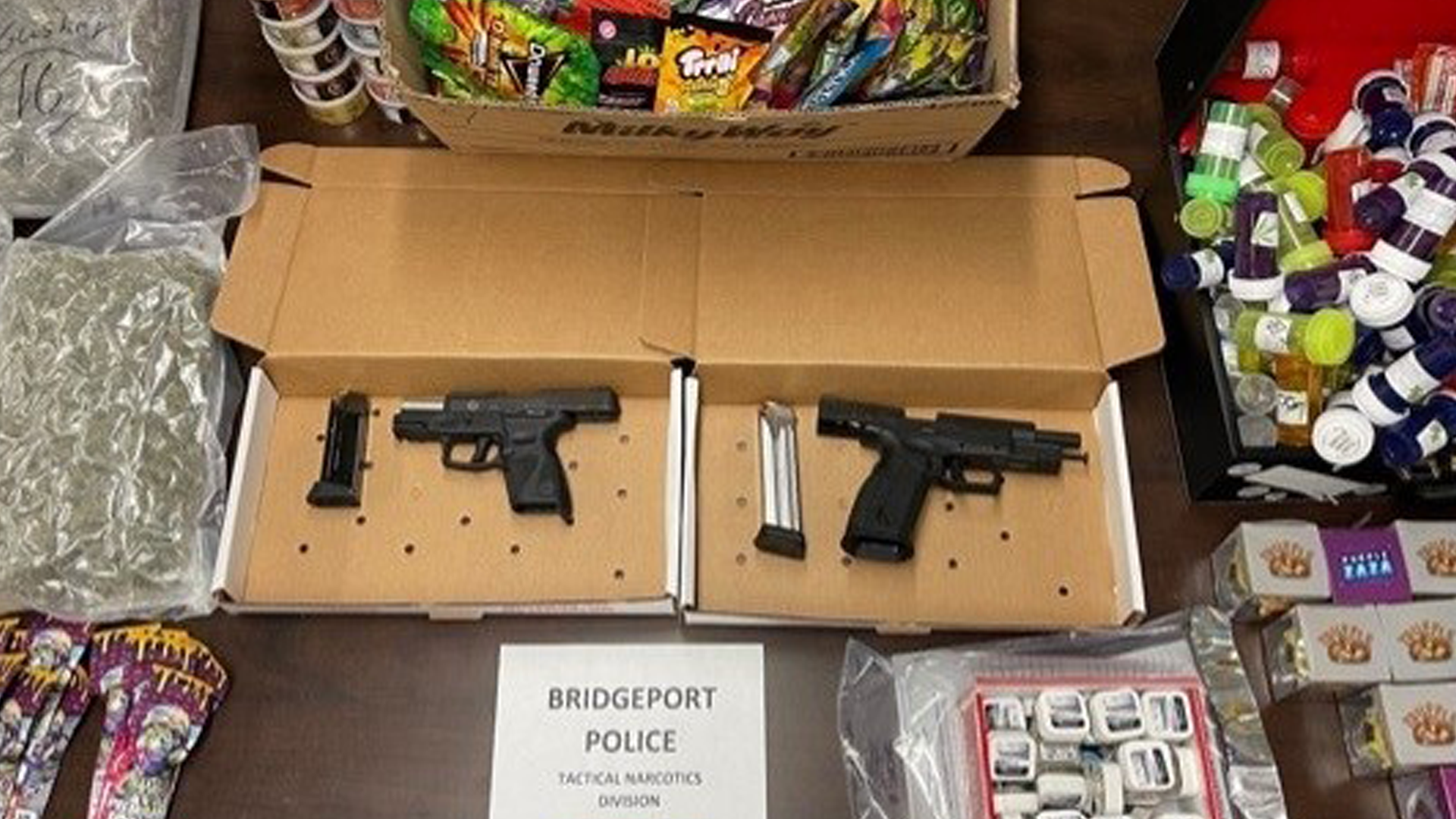 News 12 | Connecticut | Police Guns Extremely Large Amounts Of ...