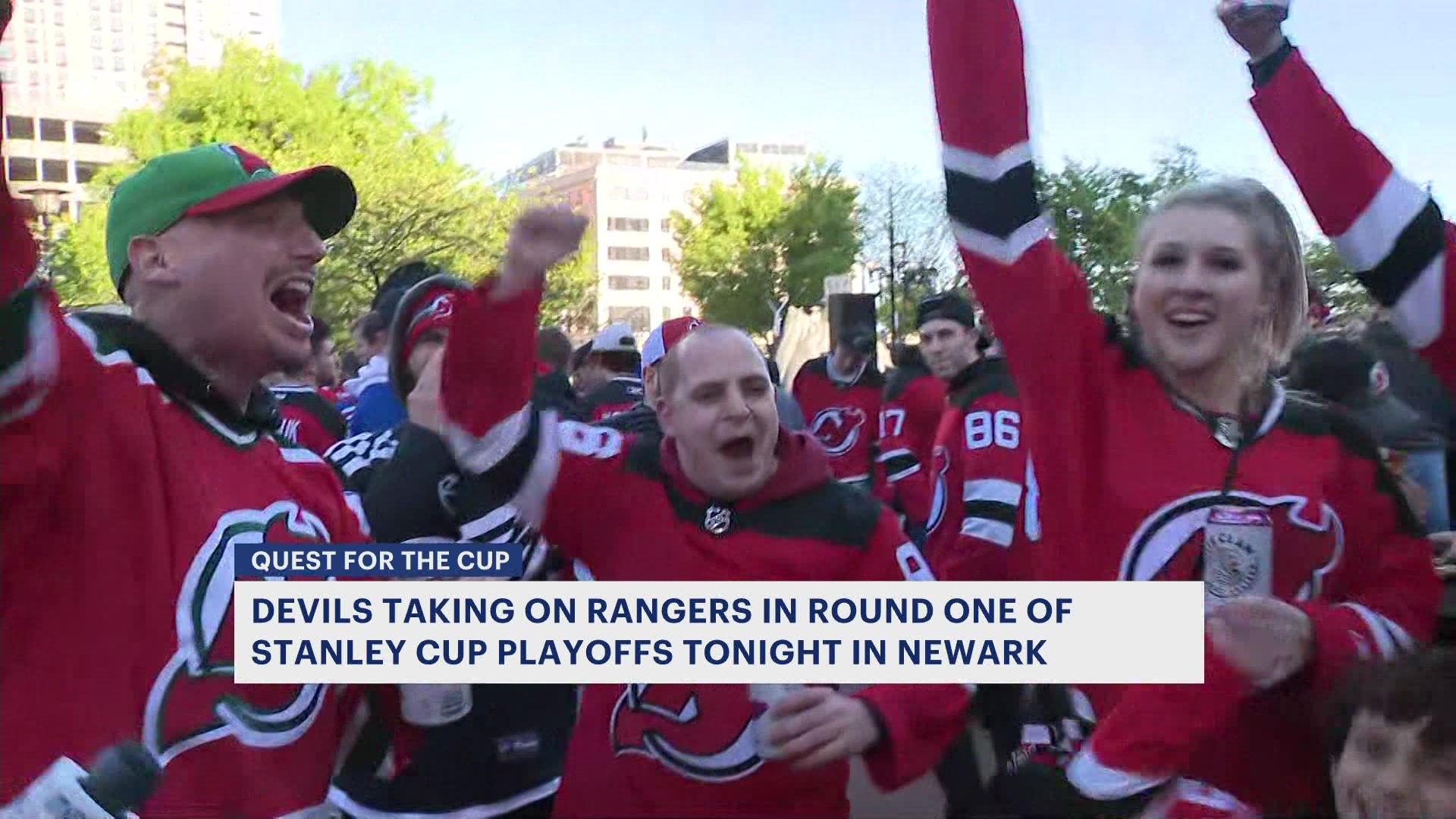 New Jersey Devils fans hyped to see team take on the Rangers in the ...