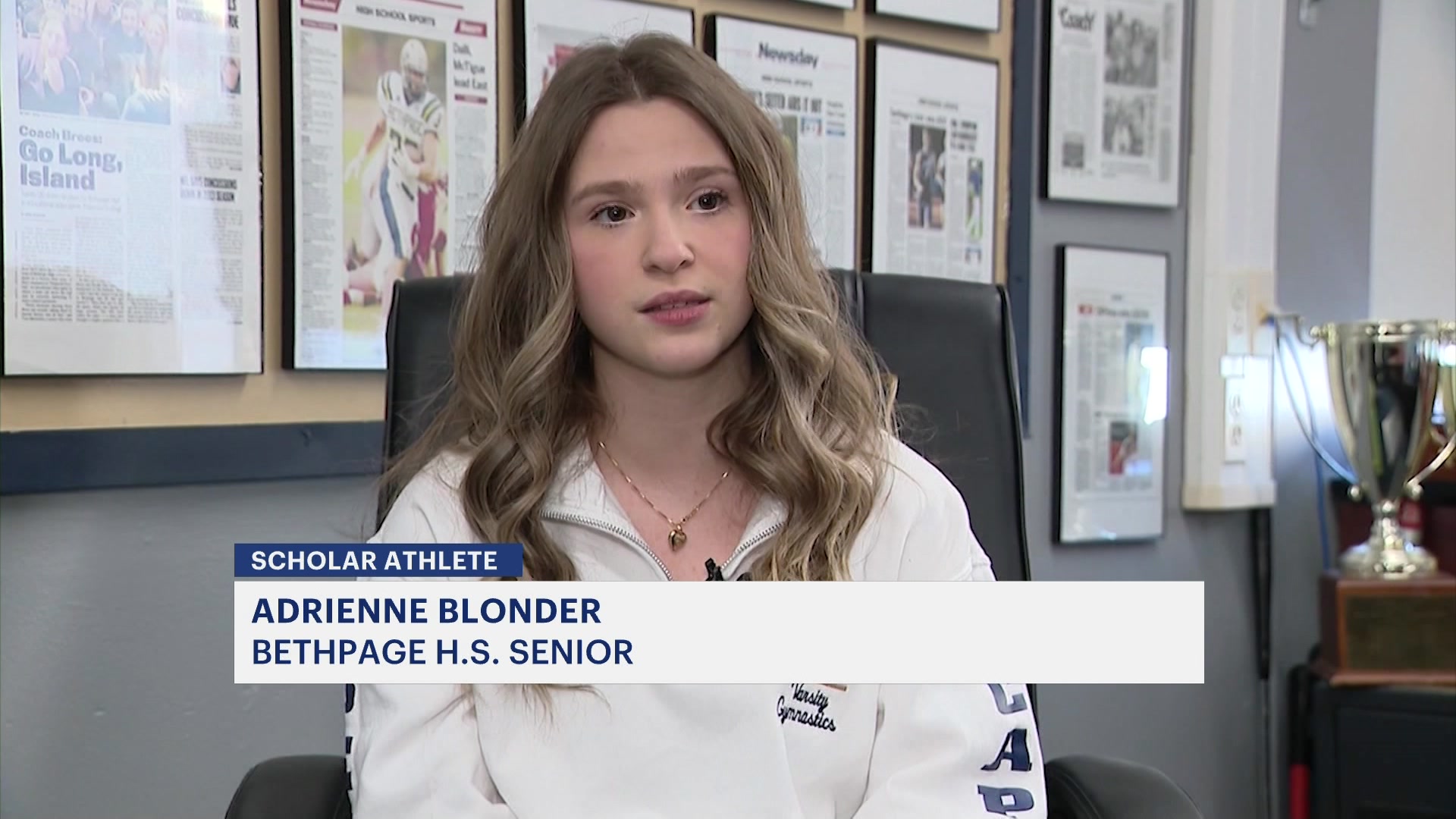 News 12 | Long Island | Scholar Athlete: Adrienne Blonder