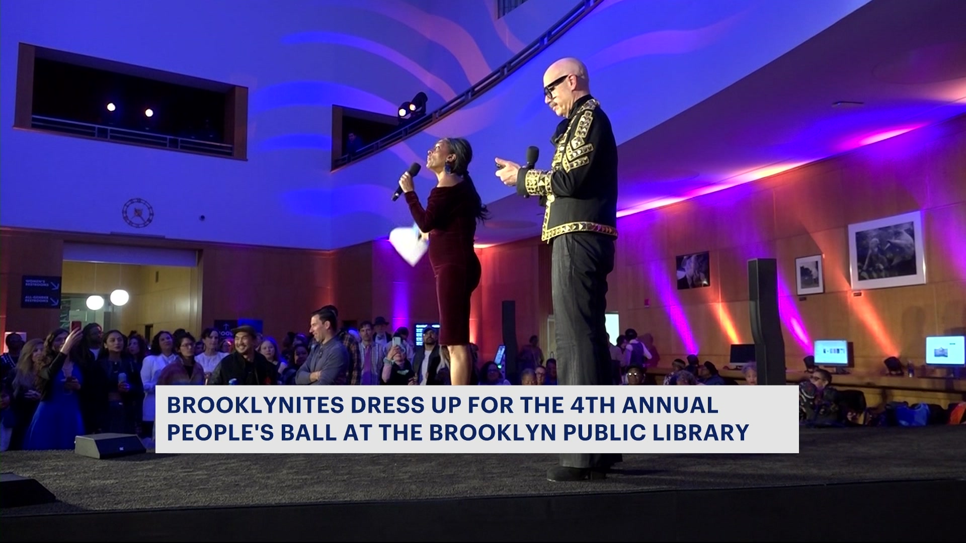 4th annual People's Ball returns to the Brooklyn Public Library