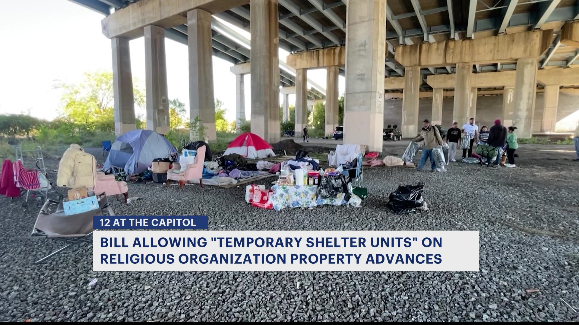 Lawmakers advance bill that could lead to homeless shelters outside ...