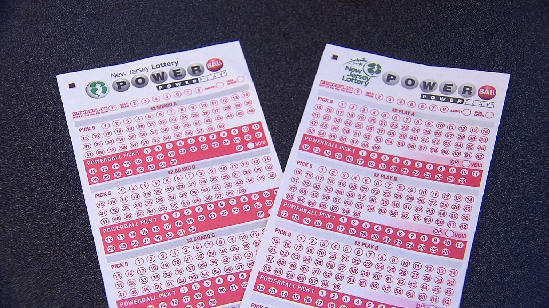 Pair Of 1 Million Winning Powerball Tickets Sold In New Jersey