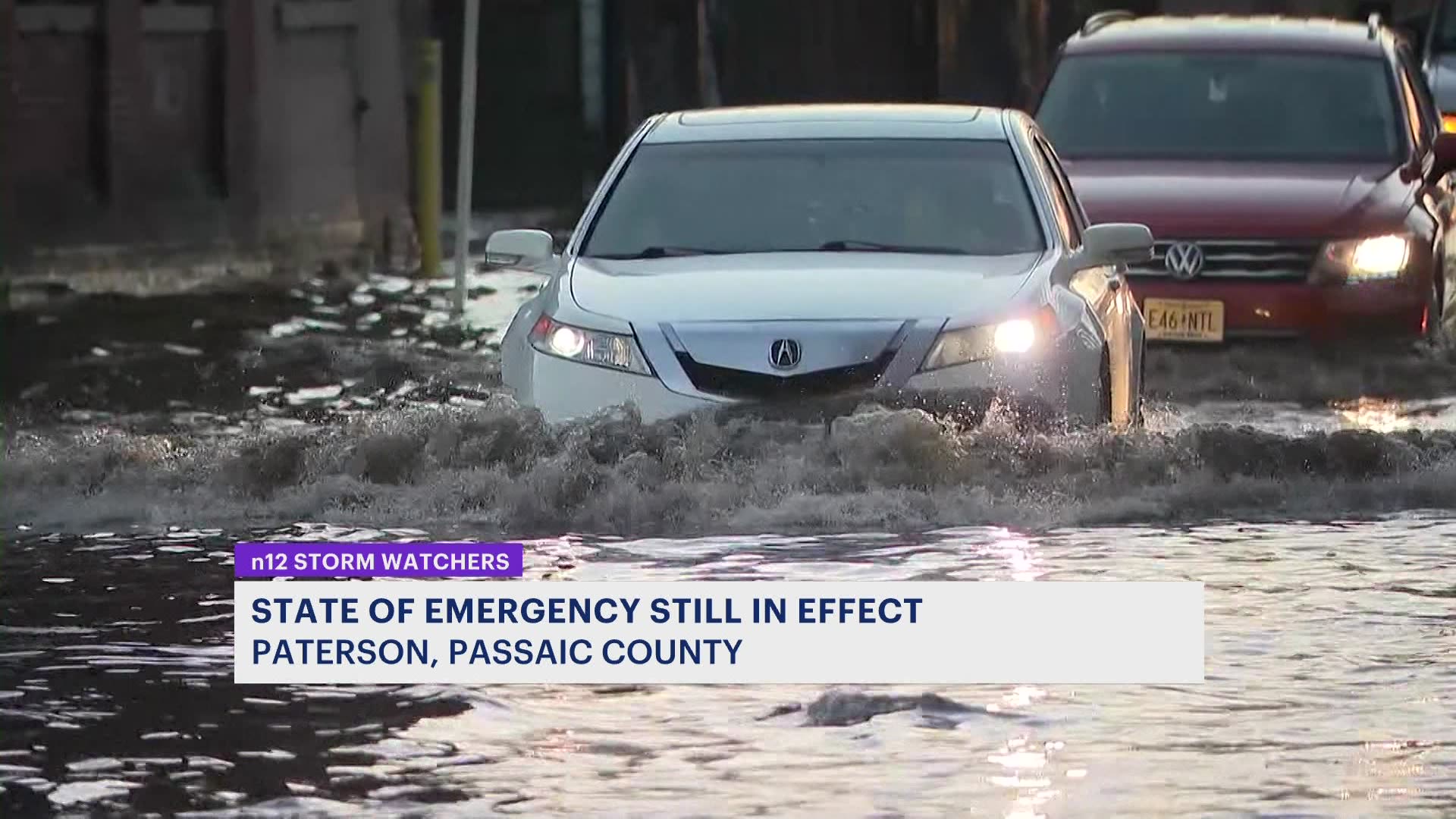 City of Paterson declares state of emergency amid flooding