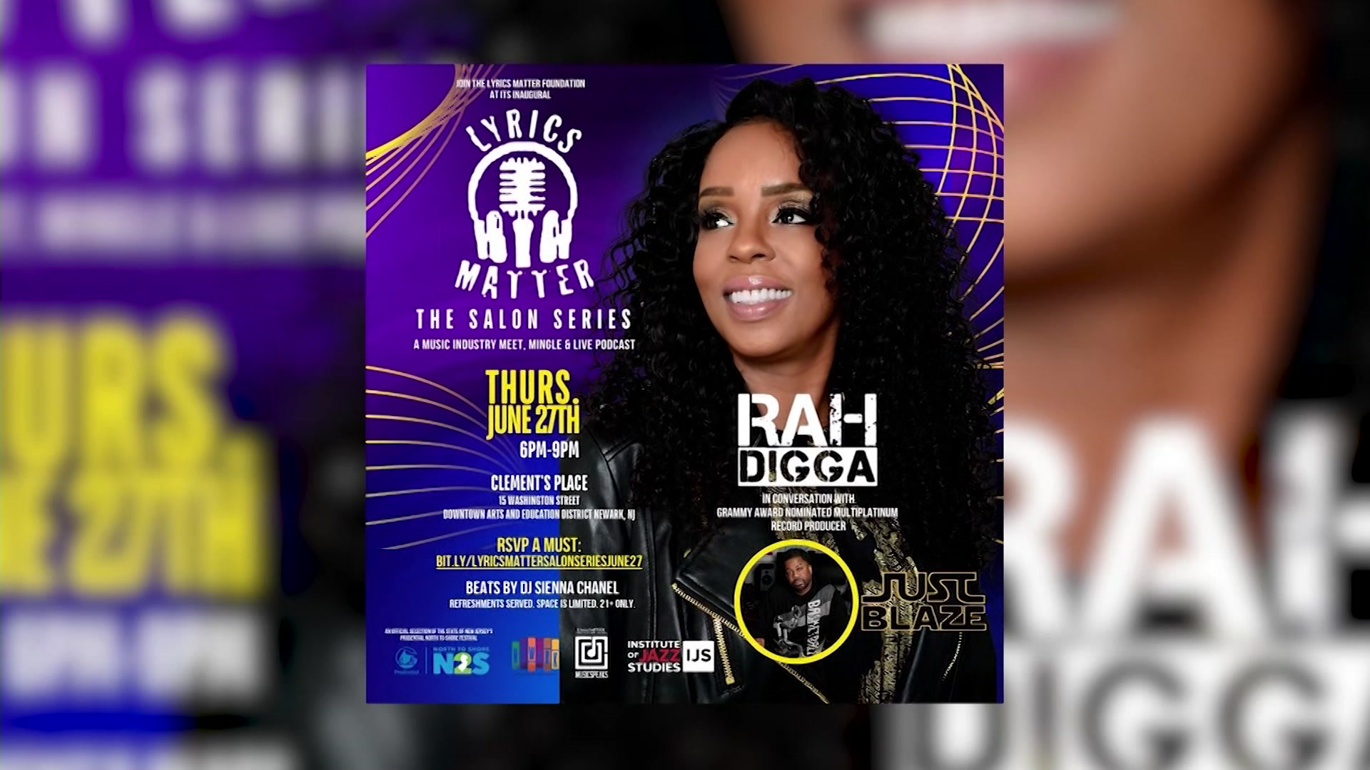 Newark native and rapper ‘Rah Digga’ discusses her music program ahead ...