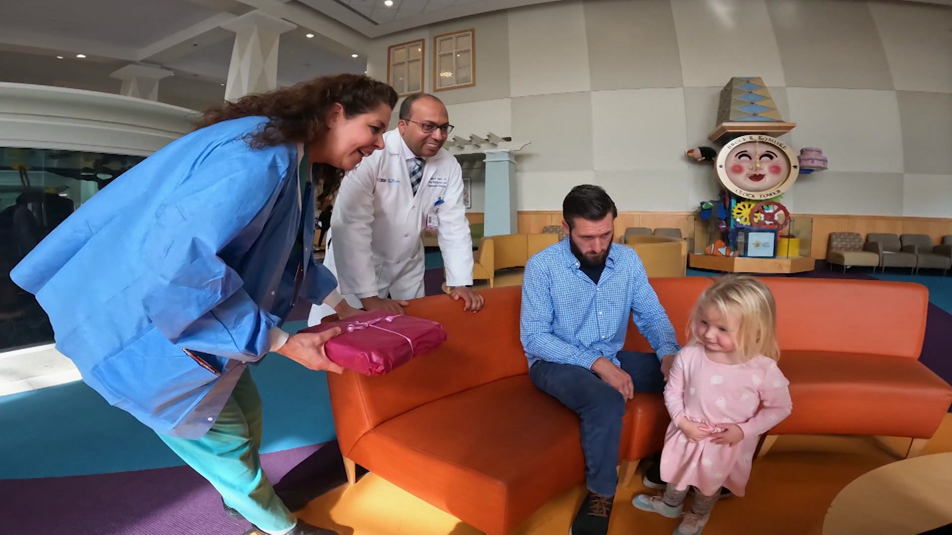 Doctors mend toddlers hole in heart with innovative surgery