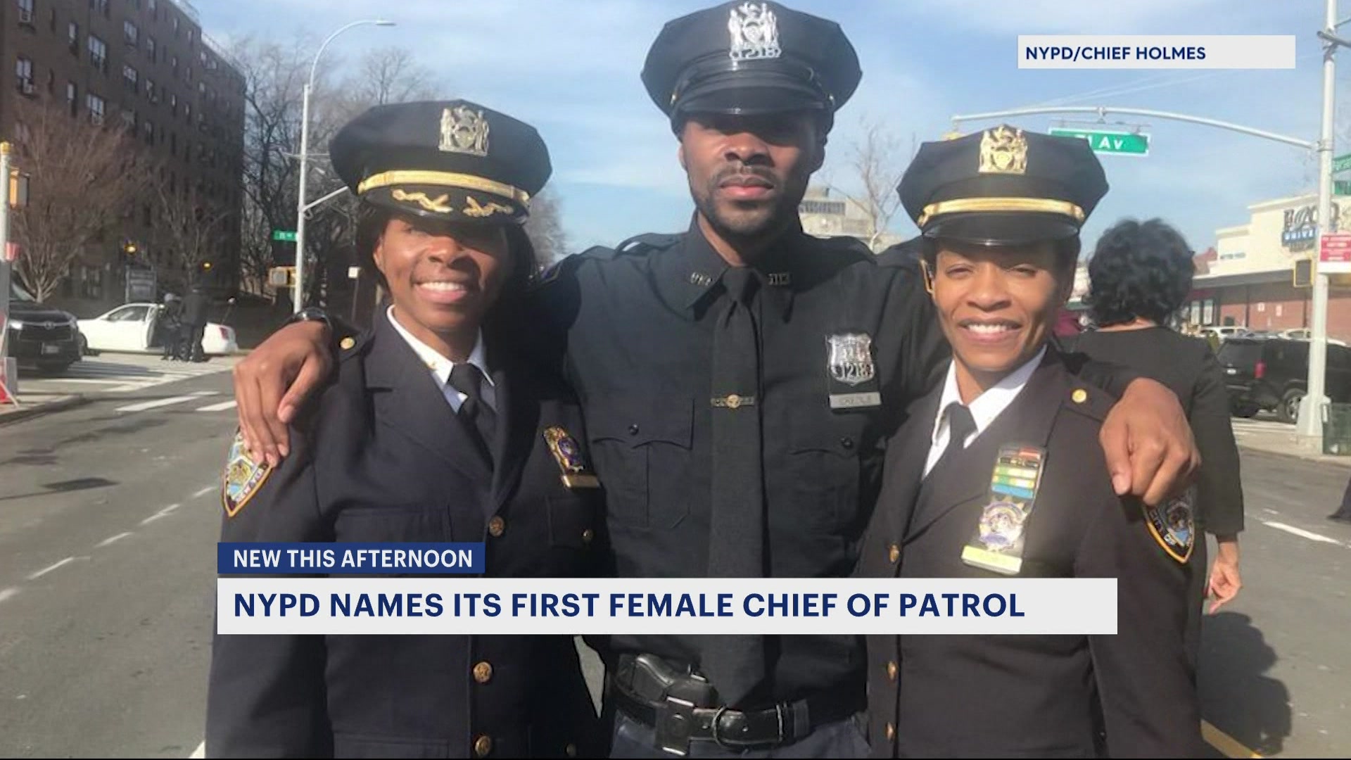 Juanita Holmes named chief of patrol, becoming highest ranking African ...