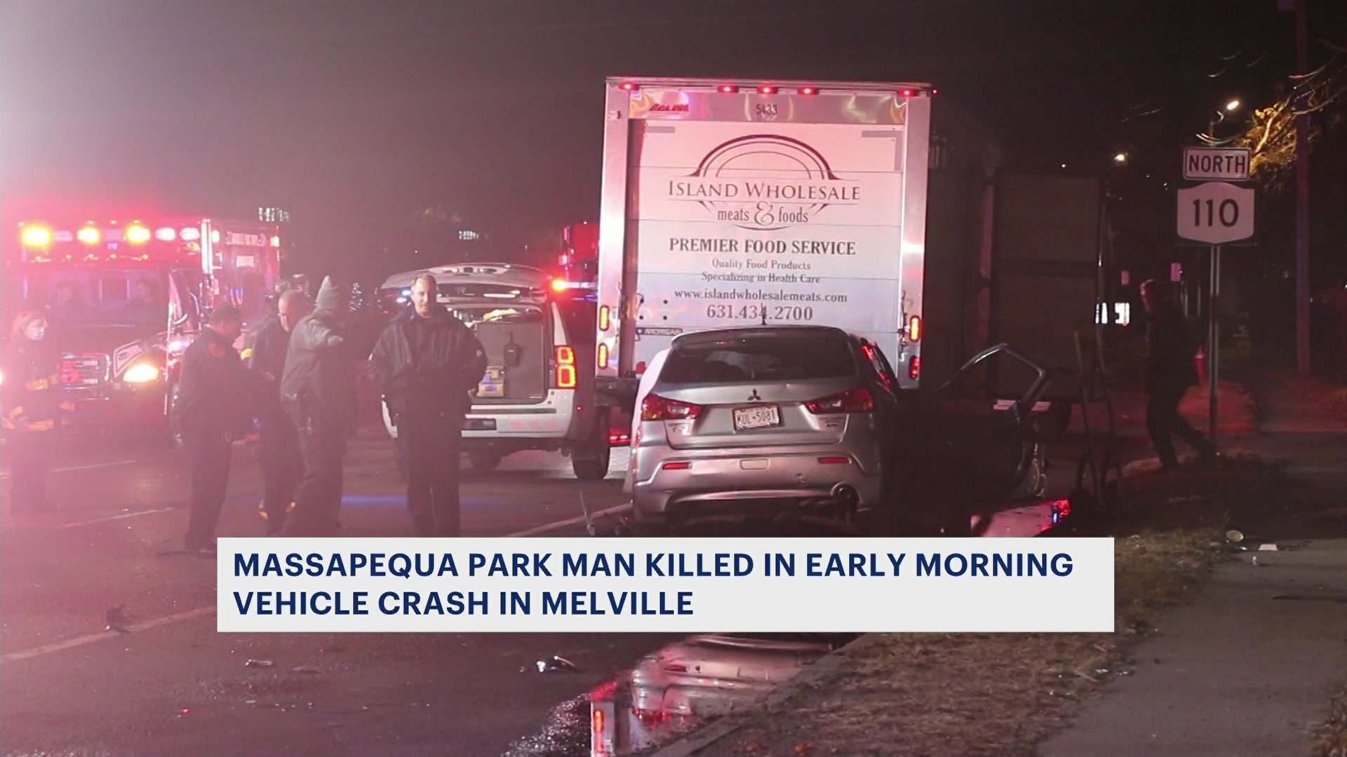 Detectives: Massapequa Park man killed in Melville accident