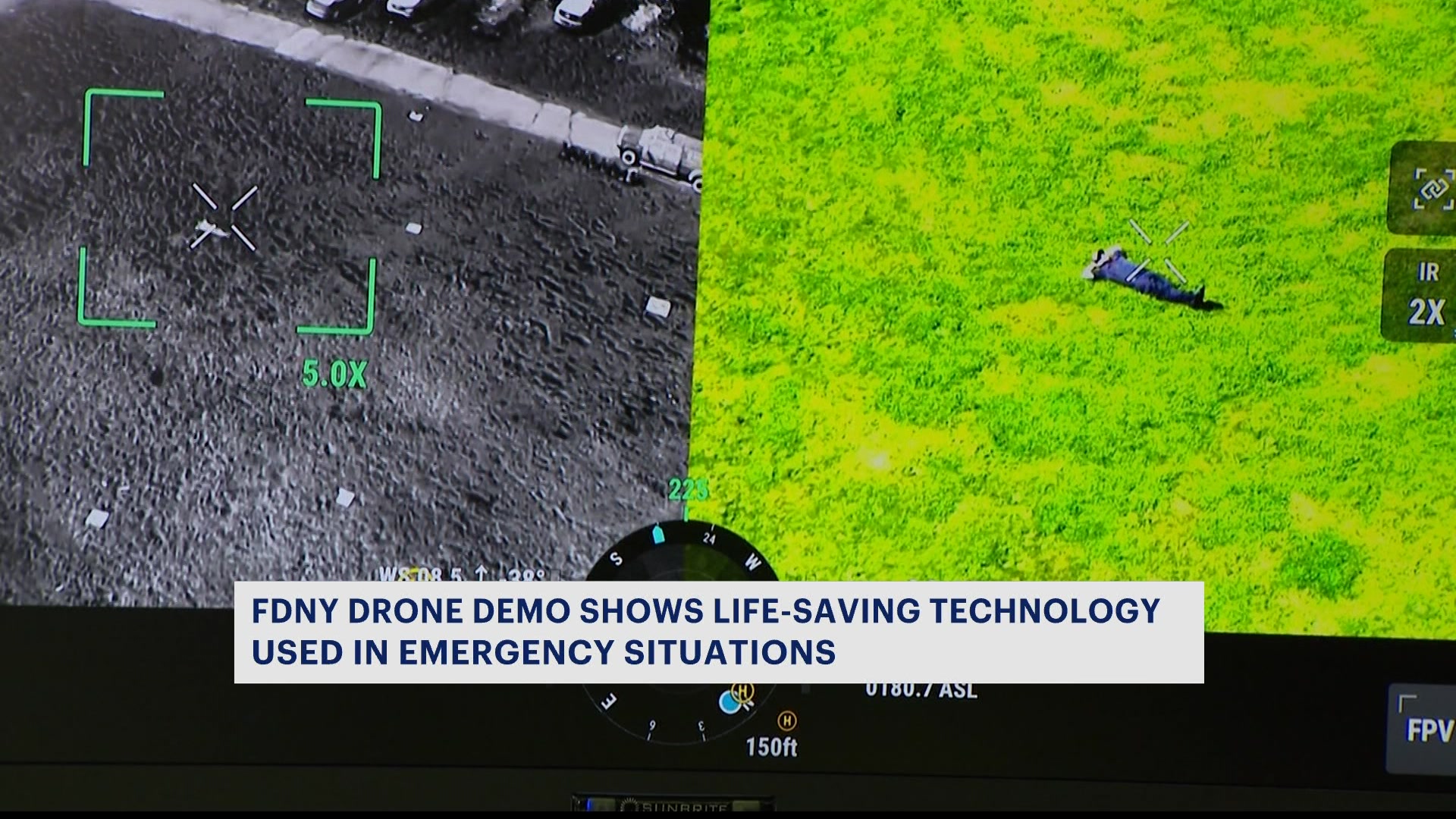 FDNY shows off latest drones for saving New Yorkers