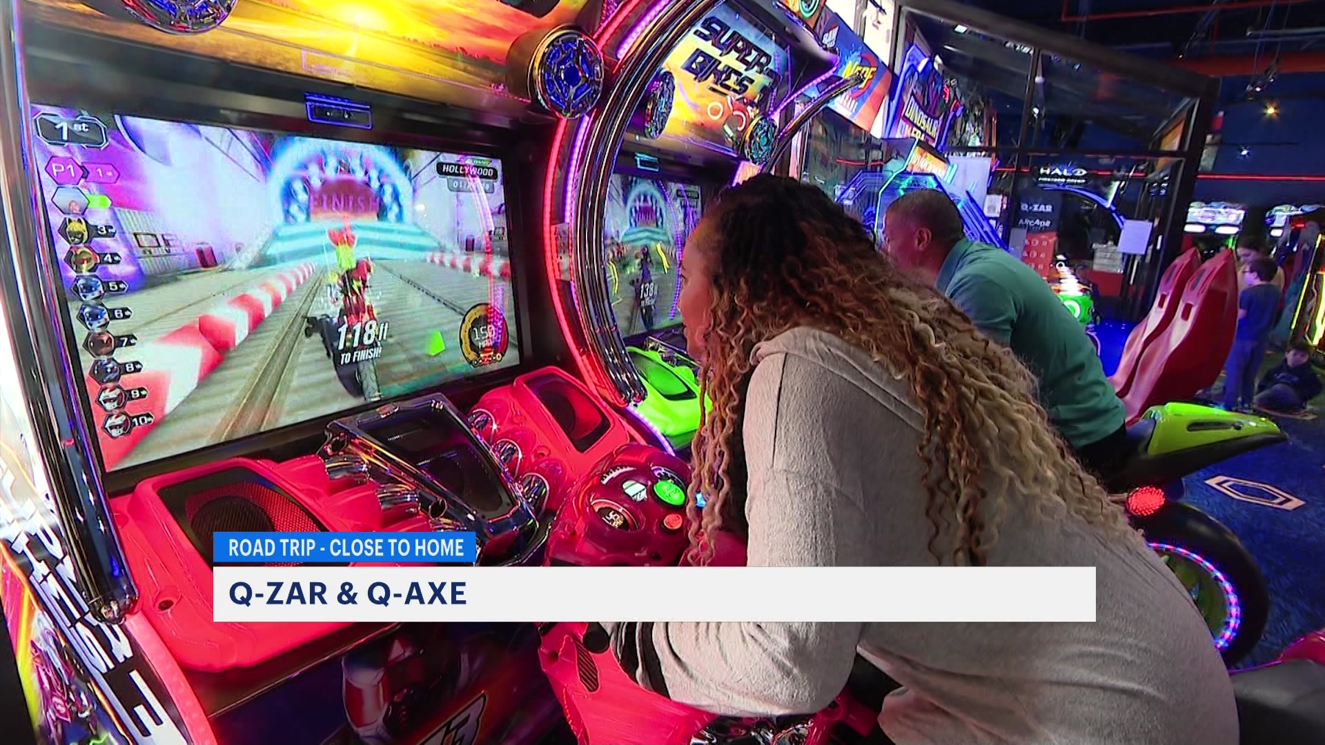 Experience a fun family day at Q-Zar and Q-Axe in Carle Place