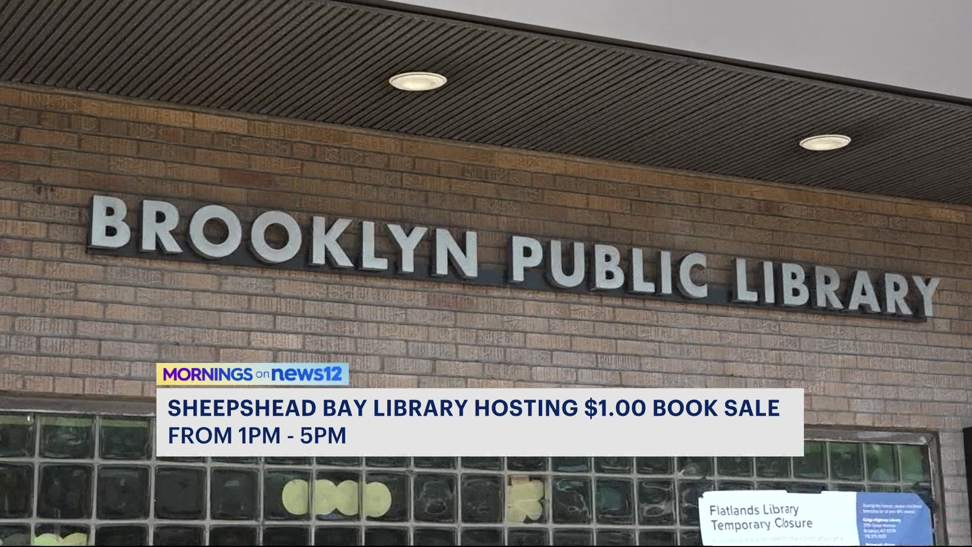 Sheepshead Bay Library hosting $1 book sale today