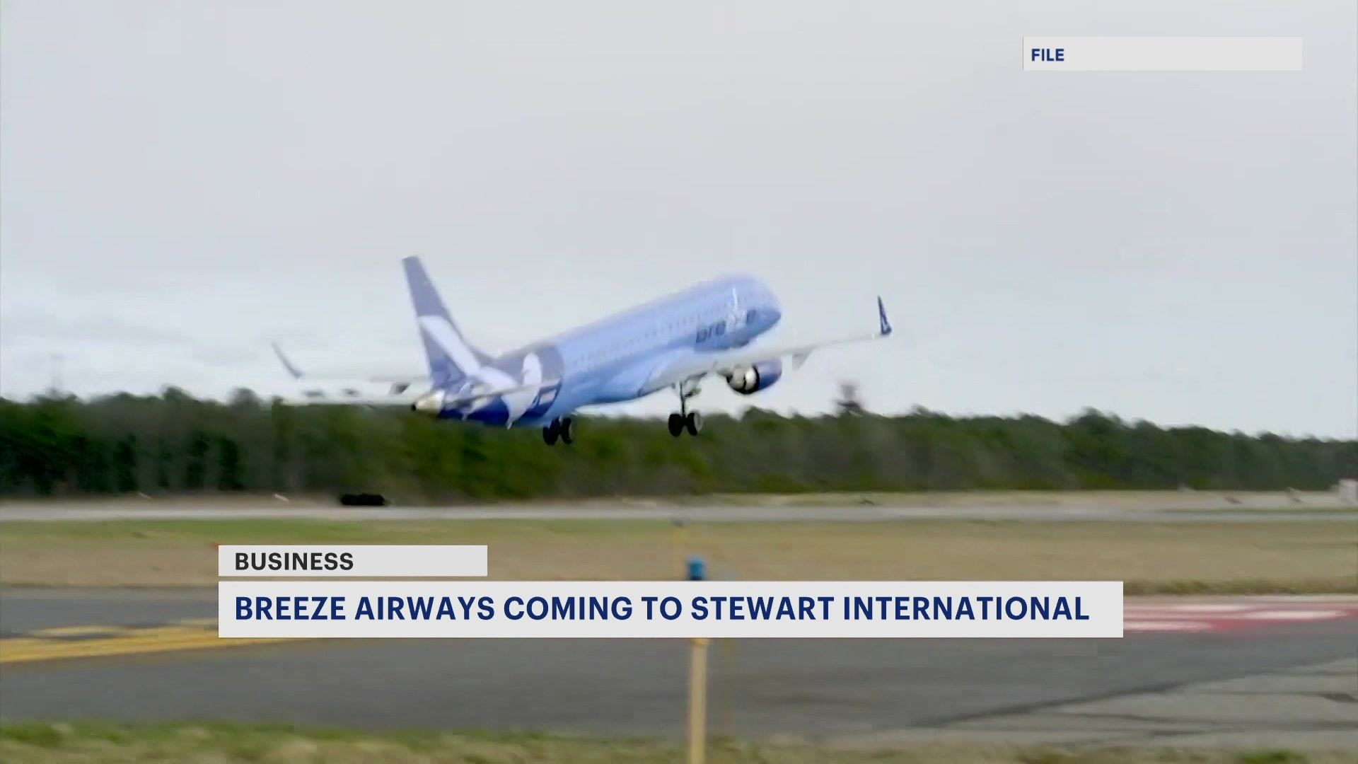 Breeze Airways expands operations into Stewart International Airport