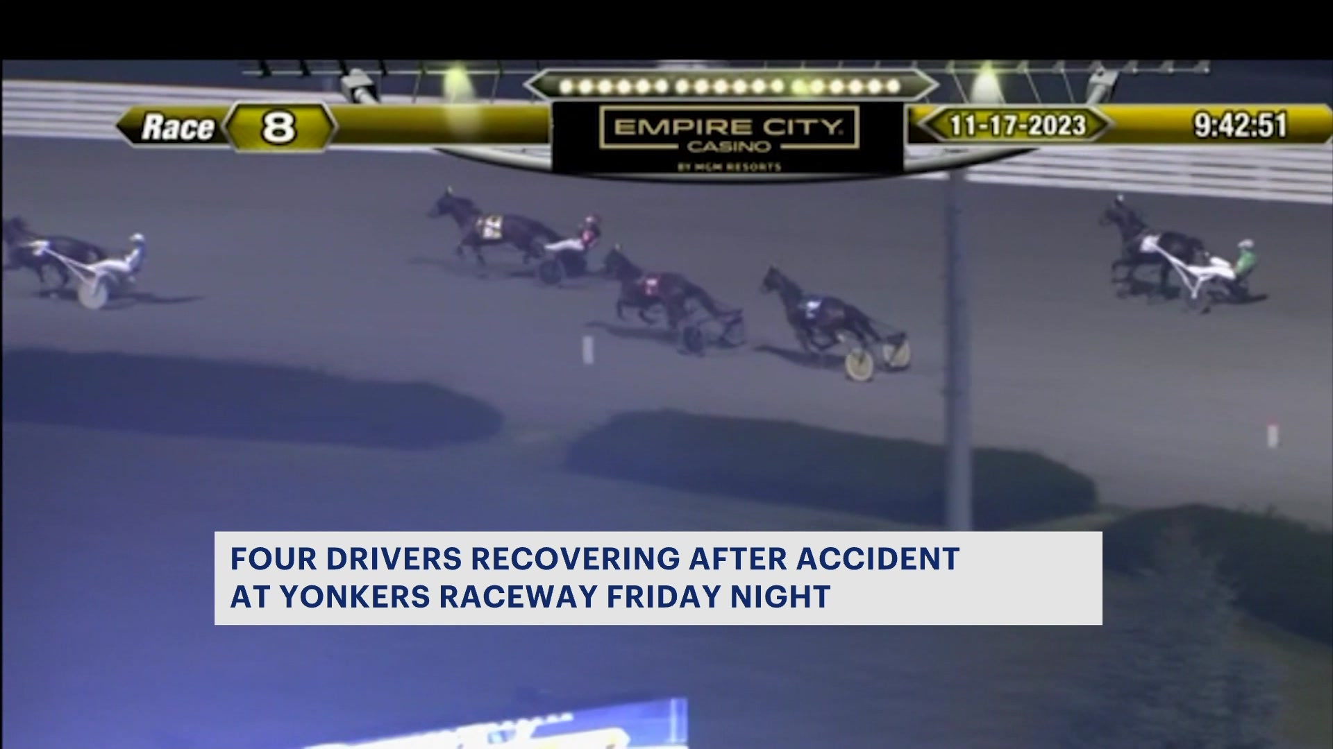 Yonkers Raceway resumes racing after devastating accident