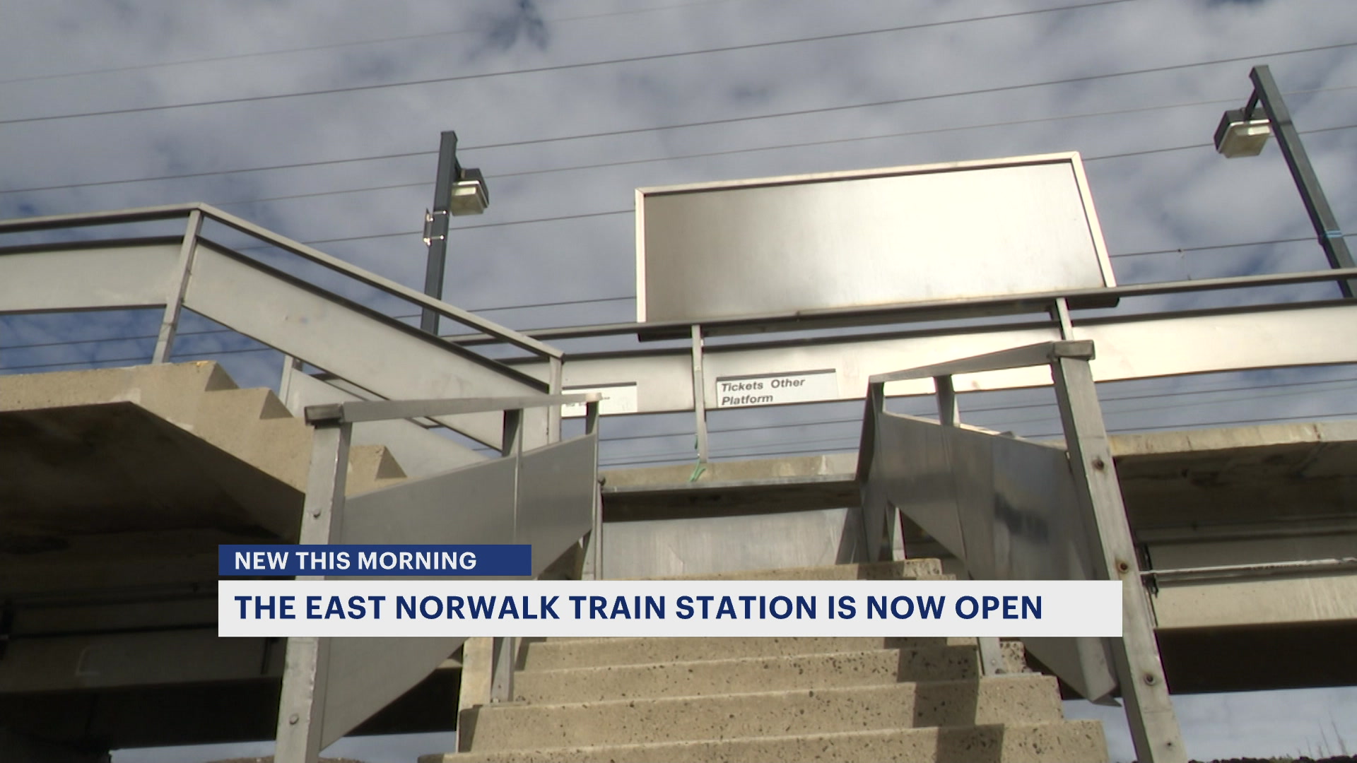 East Norwalk Train Station reopens after construction project