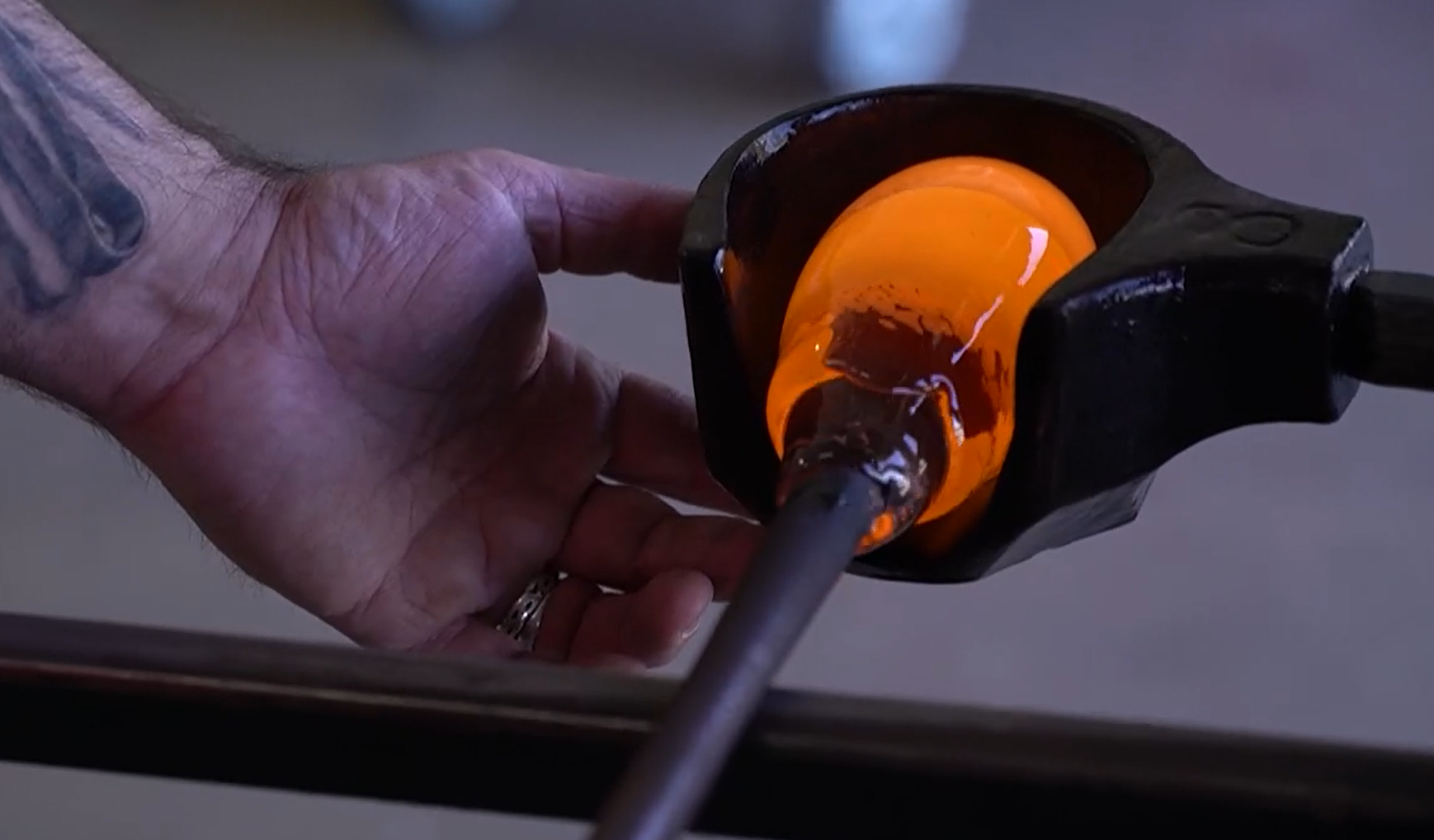 Learning the art of real-life glass blowing at Morris County School of ...