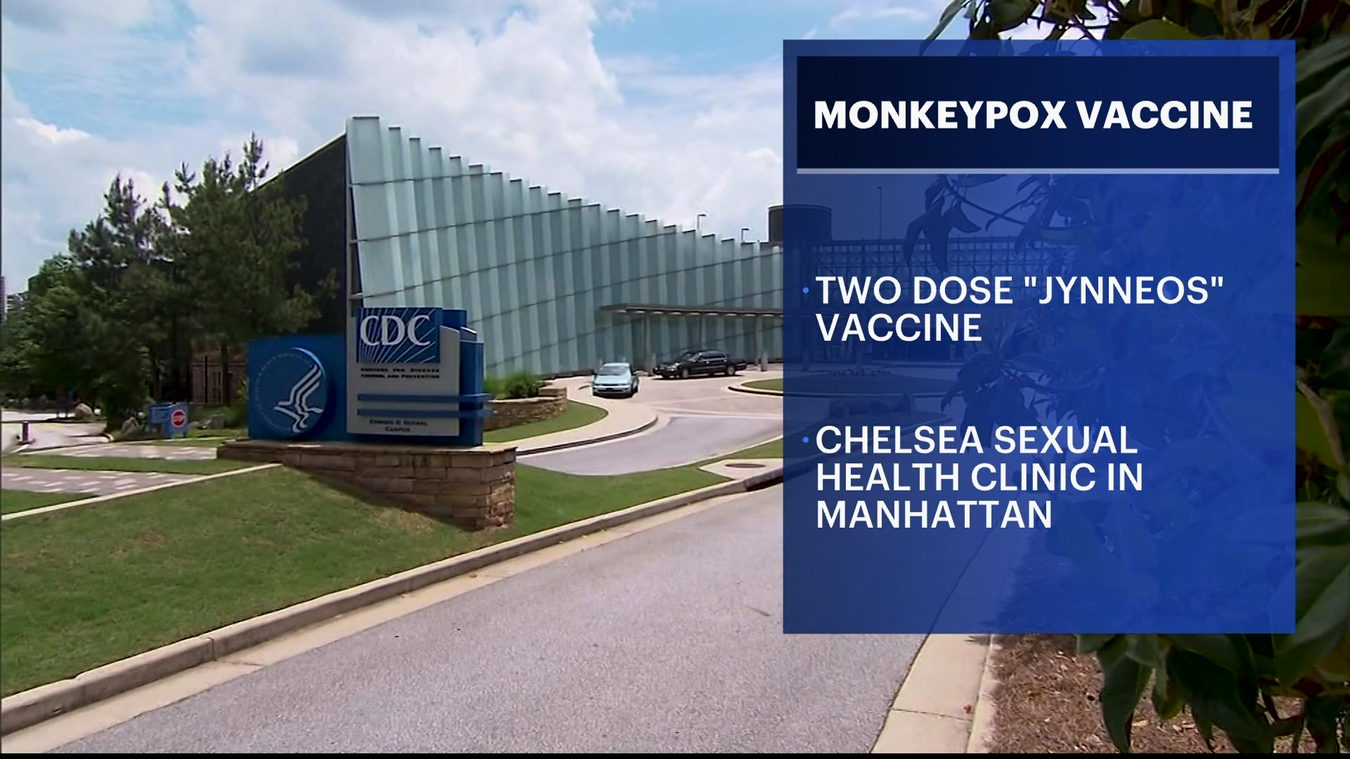 NYC Health Department launches monkeypox vaccine clinic