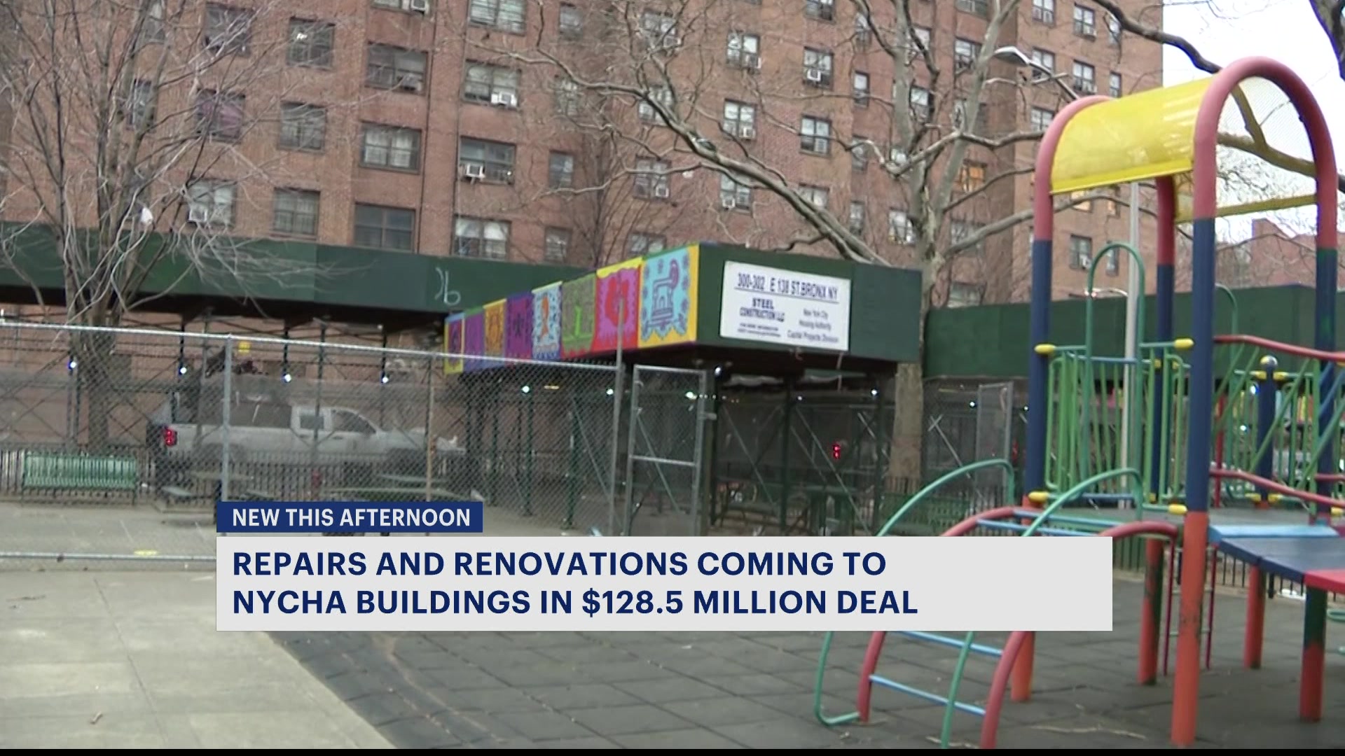 Renovations coming to 3 Bronx NYCHA buildings in $128 million deal