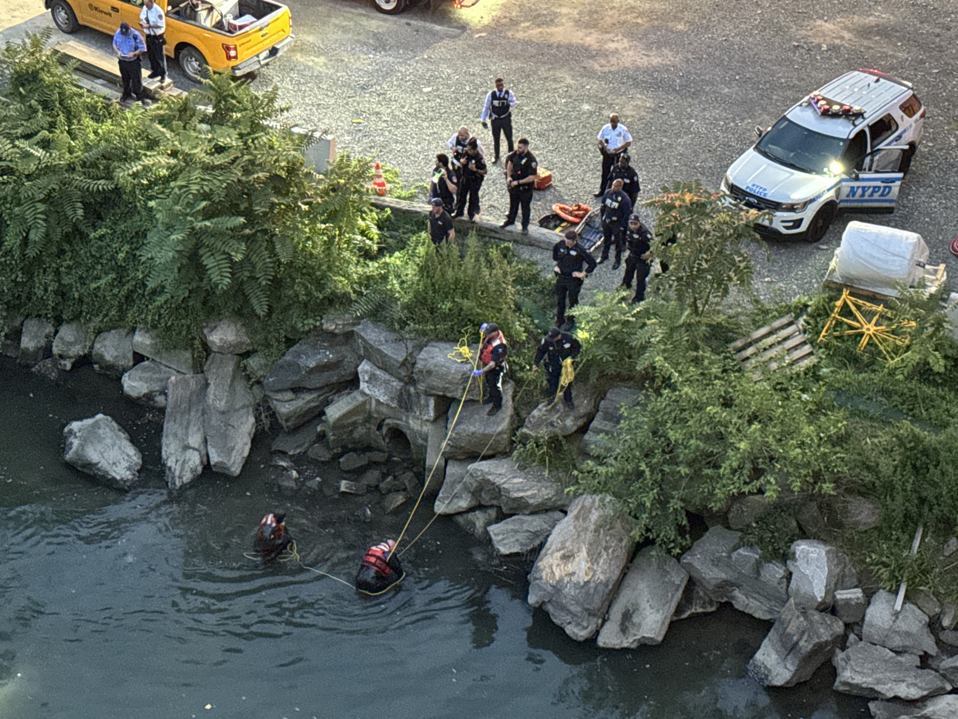 News 12 | The Bronx | NYPD: Body found in waterway near RFK Bridge