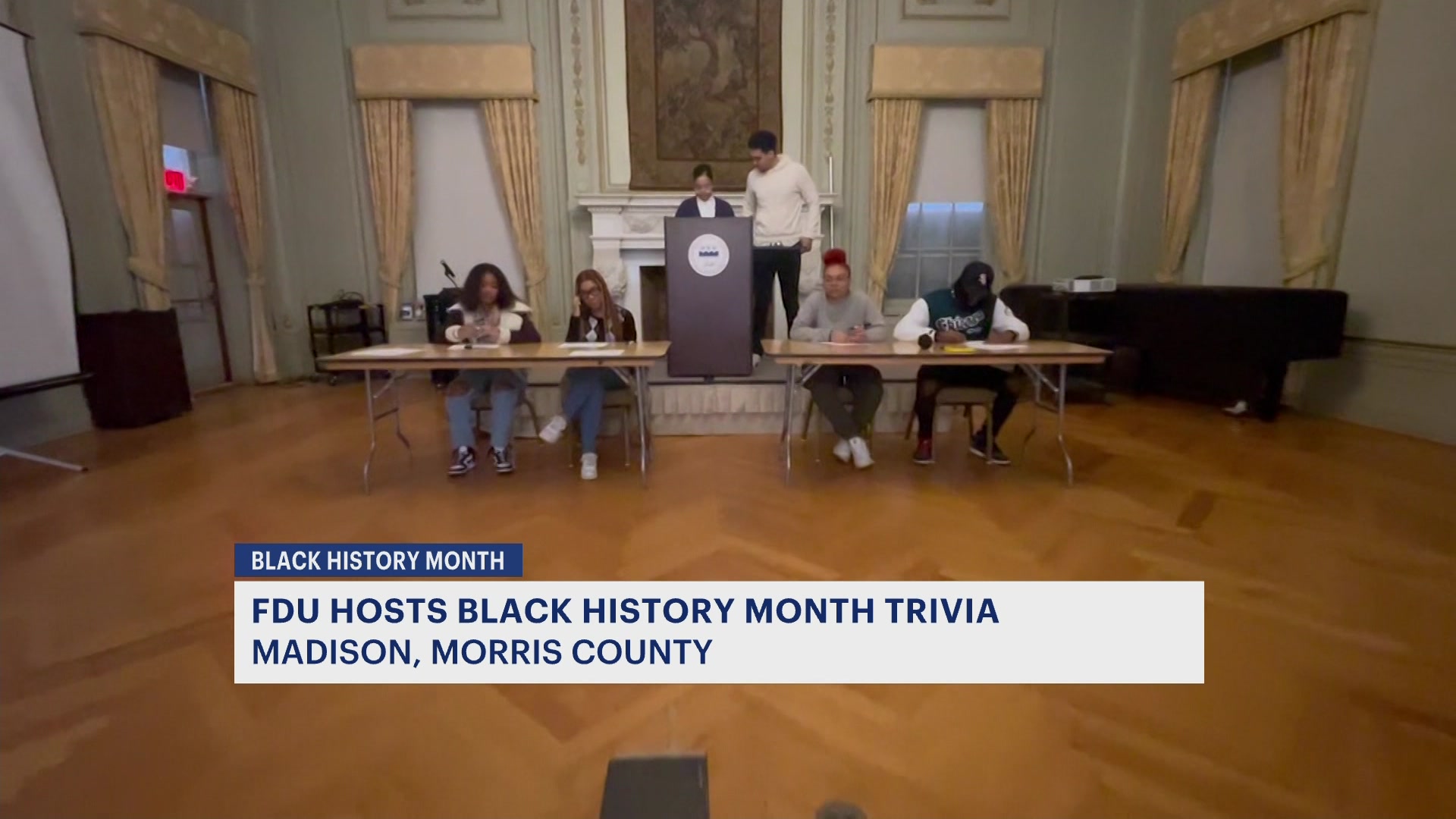 Fairleigh Dickinson University students test their Black history ...