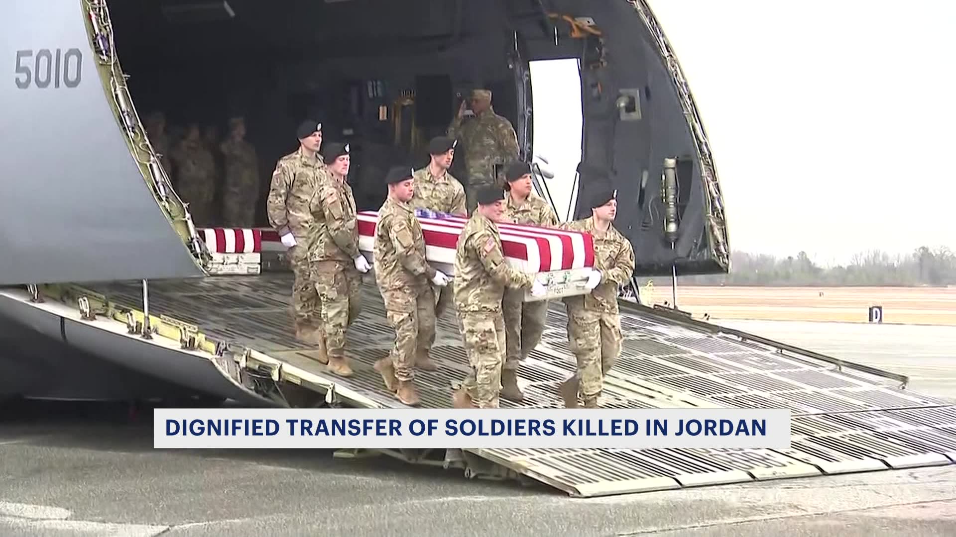 Remains of NJ native killed in Jordan drone strike return to the US