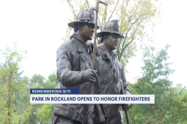 News 12 | Long Island | West Nyack Hamlet Green And Firefighter ...